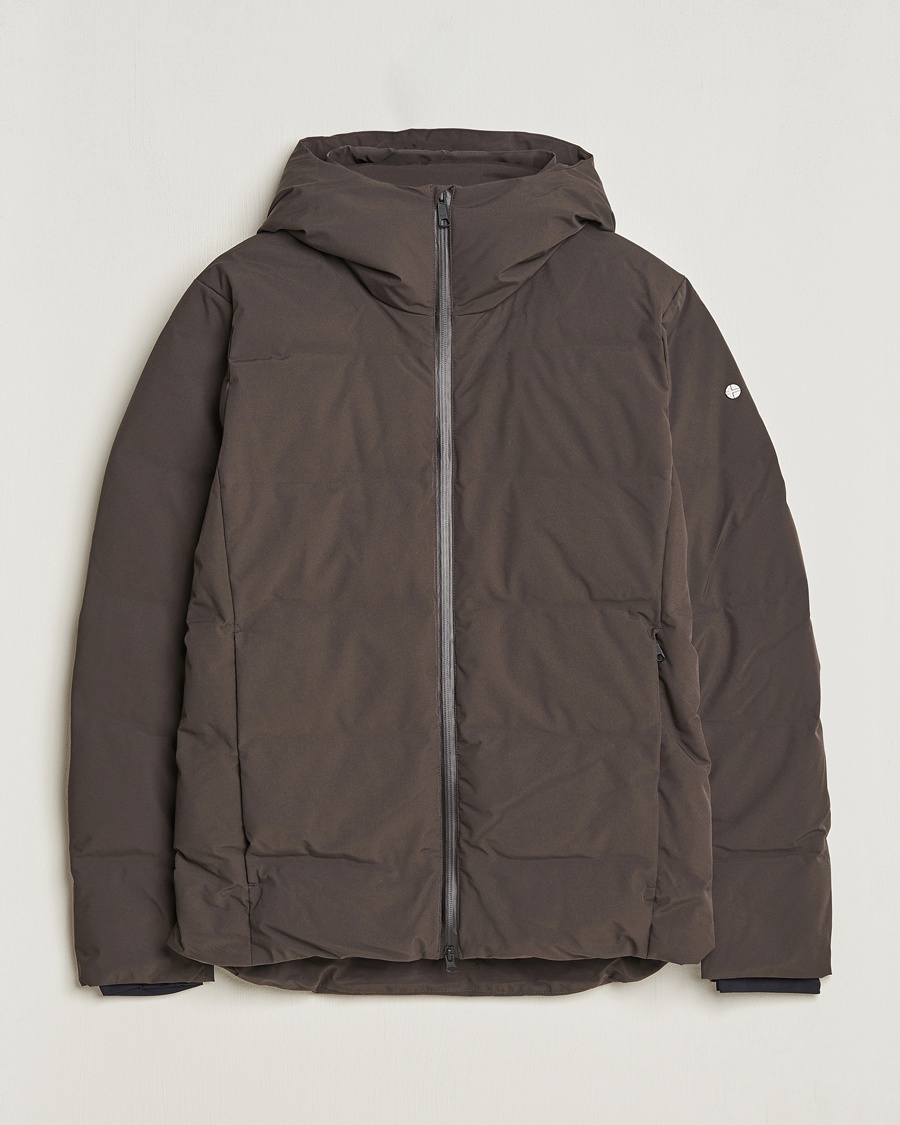 Pyrenex Sten Hooded Puffer Jacket Java at CareOfCarl.com