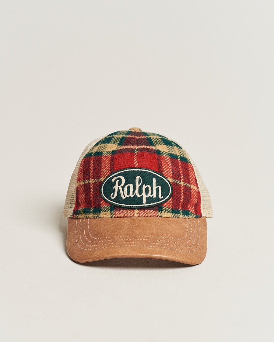 Polo Ralph Lauren 6 Panel Flannel Cap Multi at CareOfCarl.com