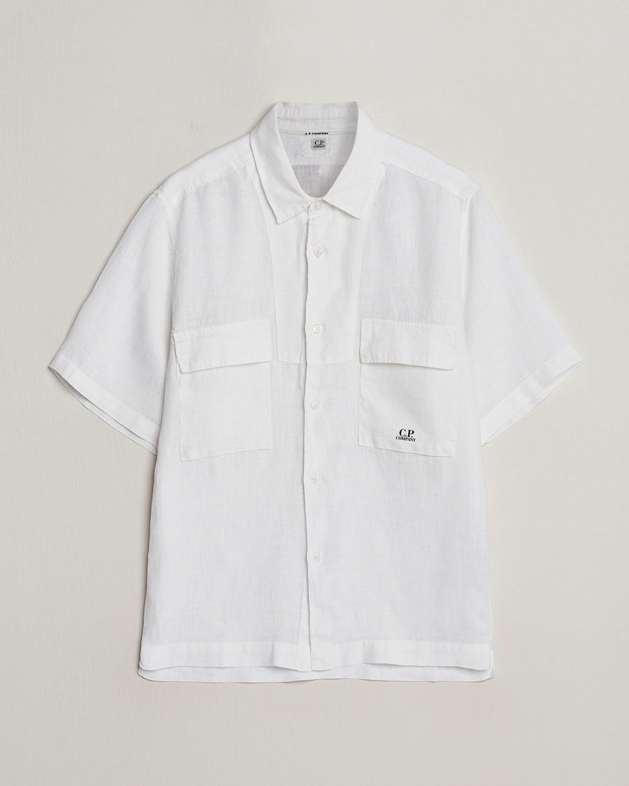 BEAMS PLUS Short Sleeve Work Shirt Light Blue at CareOfCarl.com
