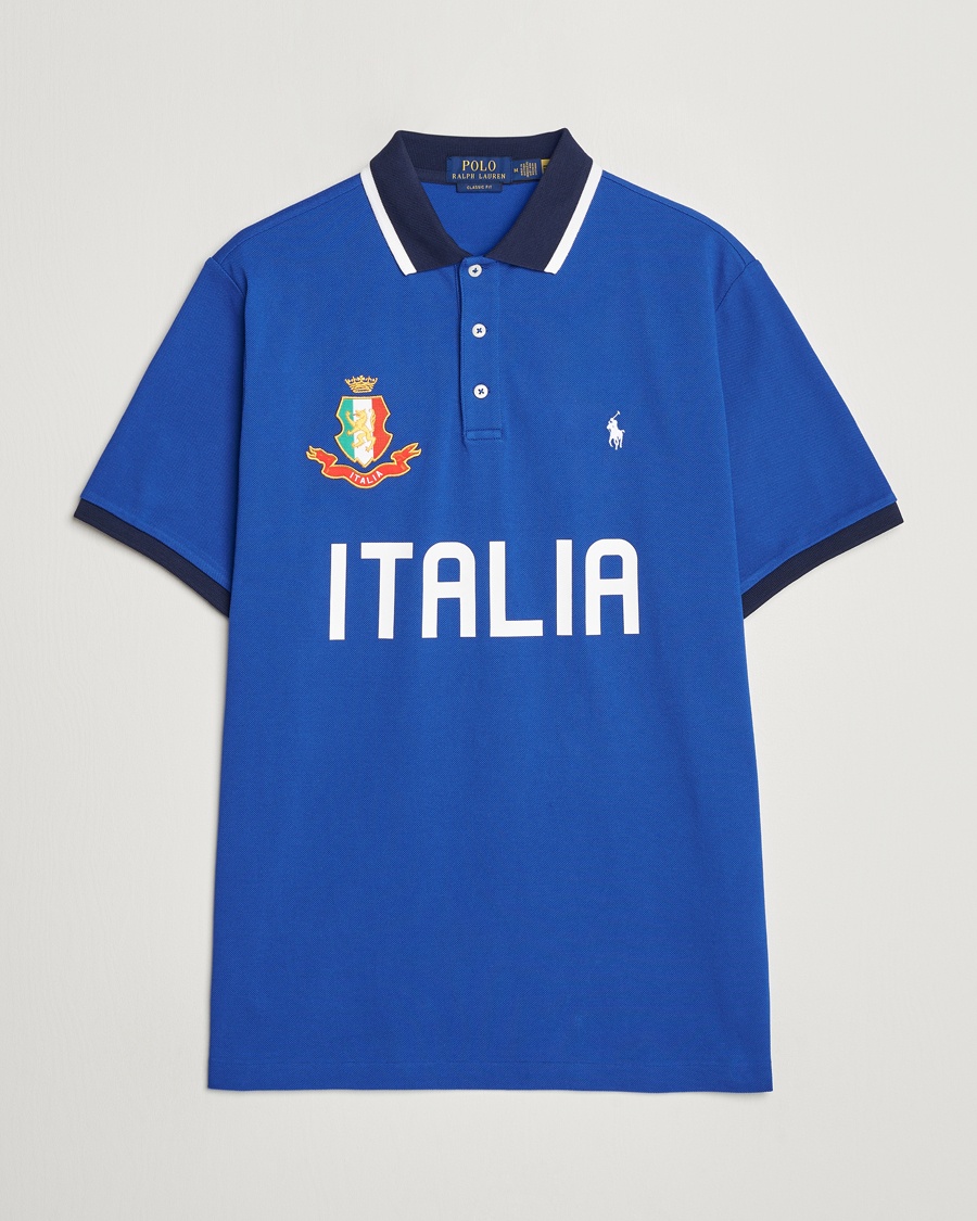 Polo Ralph Lauren Classic Fit Open Collar Stretch Polo Refined Navy at Care