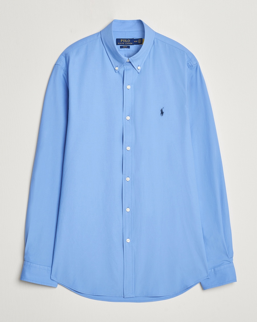 Polo Ralph Lauren Classic Fit Open Collar Stretch Polo Refined Navy at Care