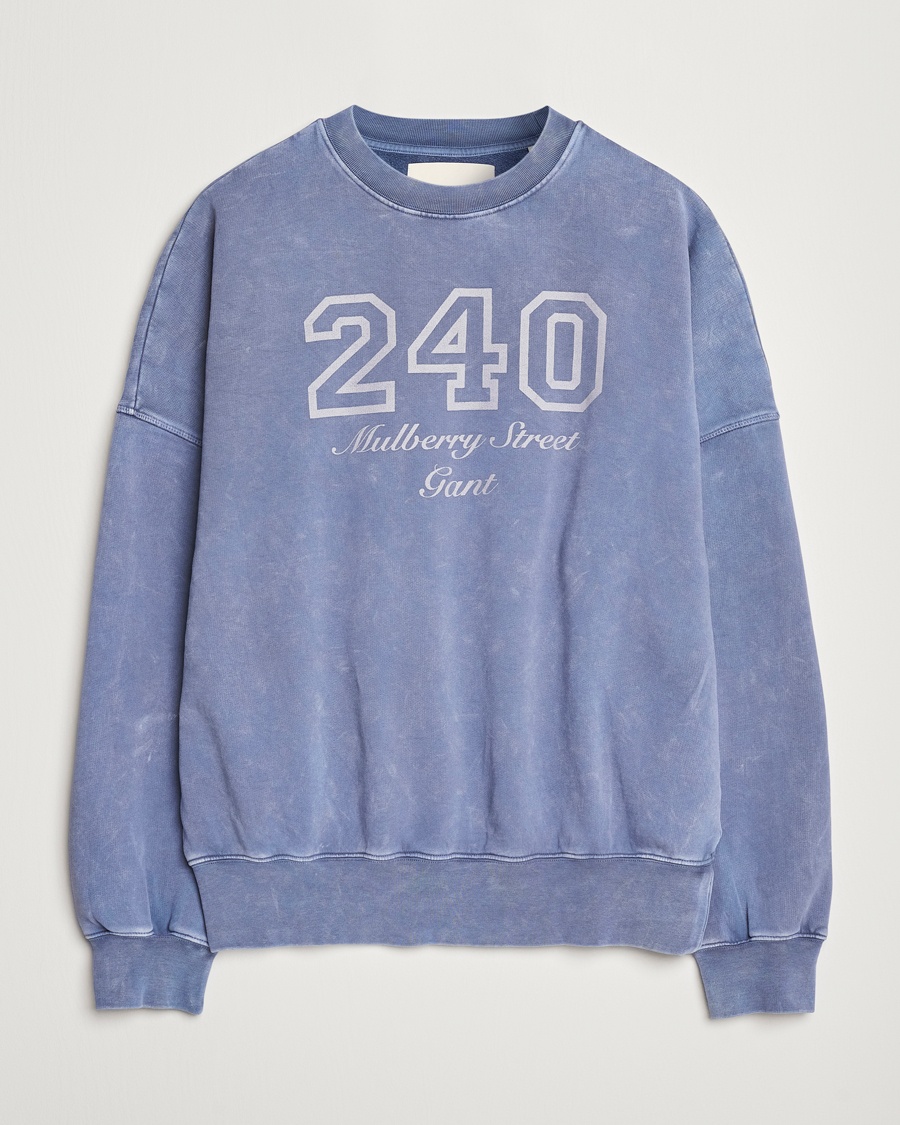 RRL Raglan Sleeve Sweatshirt Black Indigo at CareOfCarl.com