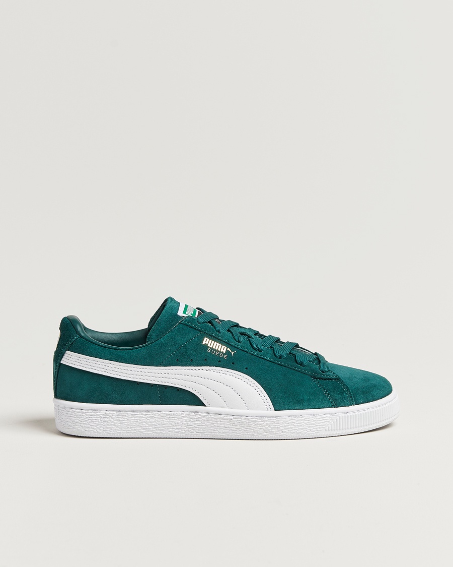 Puma Arizona Retro Leather Sneaker White at CareOfCarl.com