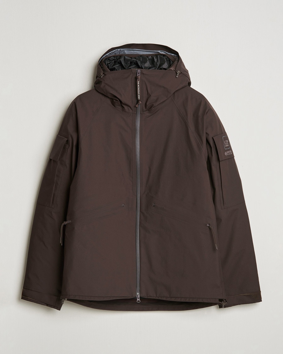C.P. Company Full Rib Knitted Cotton Rollneck Brown at CareOfCarl.com