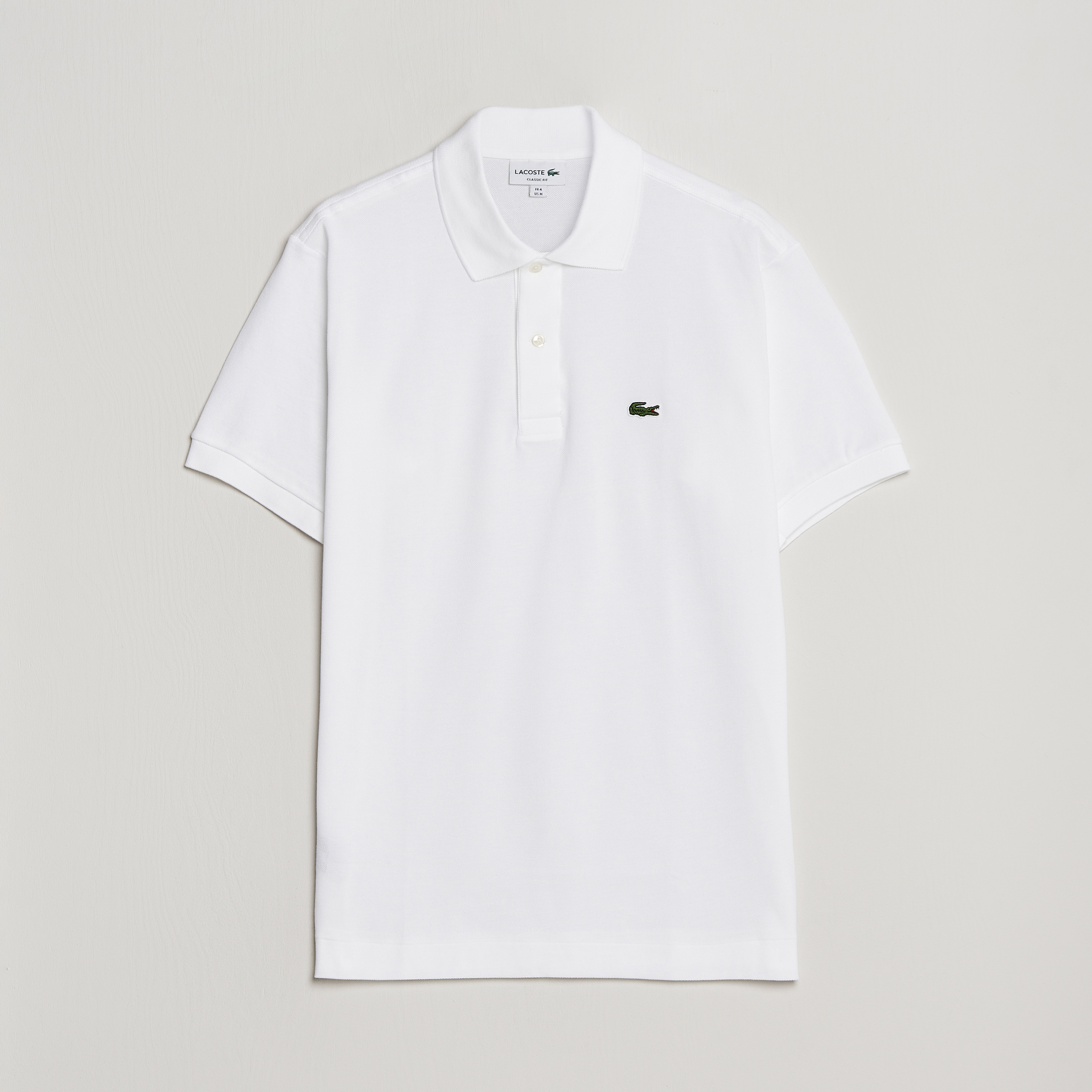Lacoste Original Polo Piké White at CareOfCarl.com