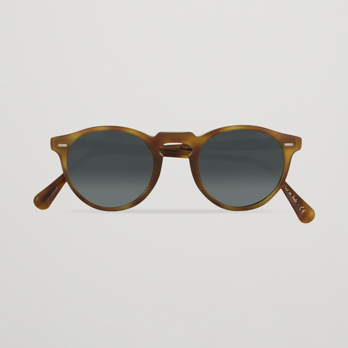 Oliver Peoples Gregory Peck Sunglasses Semi Matte/Indigo Photochromic at Ca