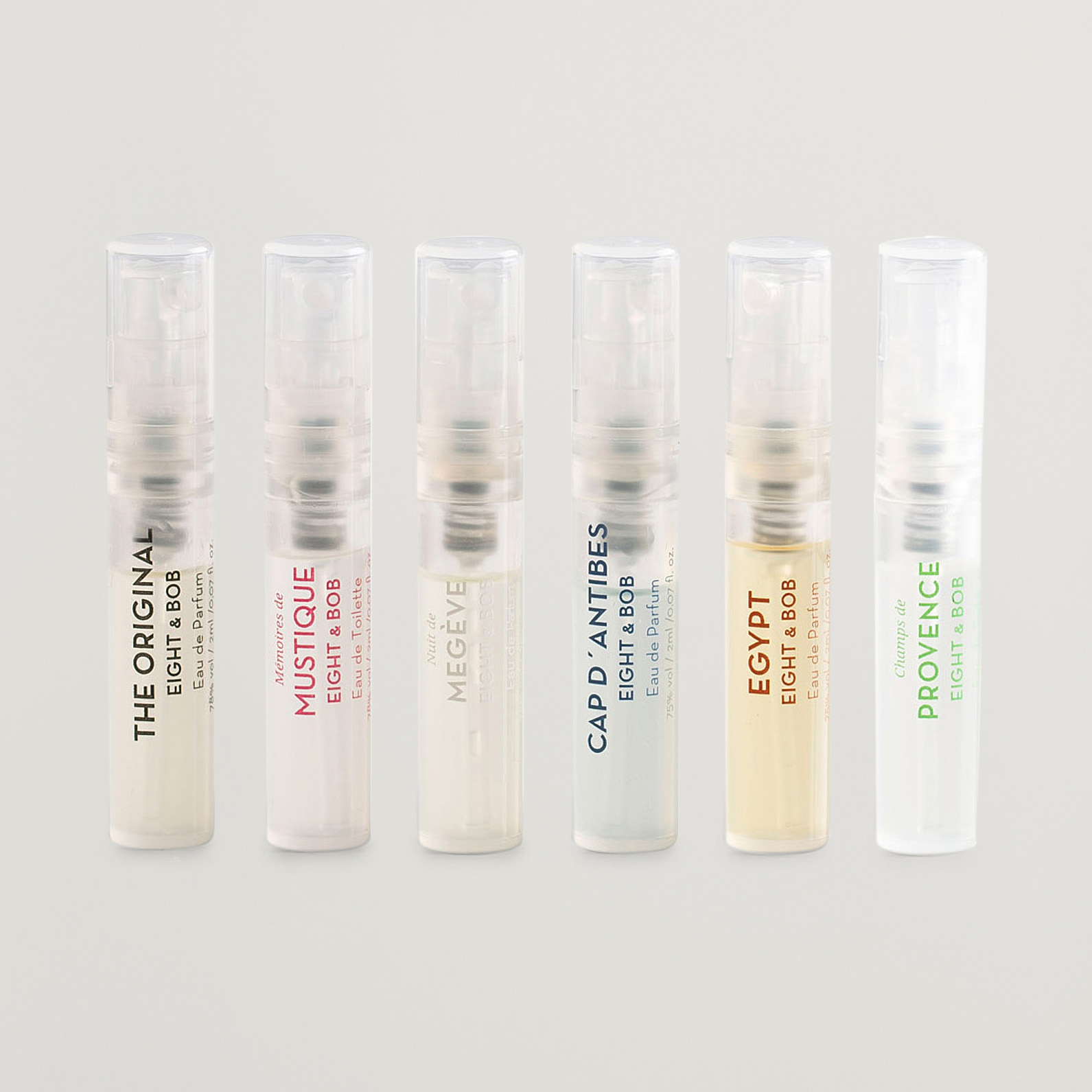 Eight & Bob 6-Fragrance Discovery Set 6x2ml at CareOfCarl.com