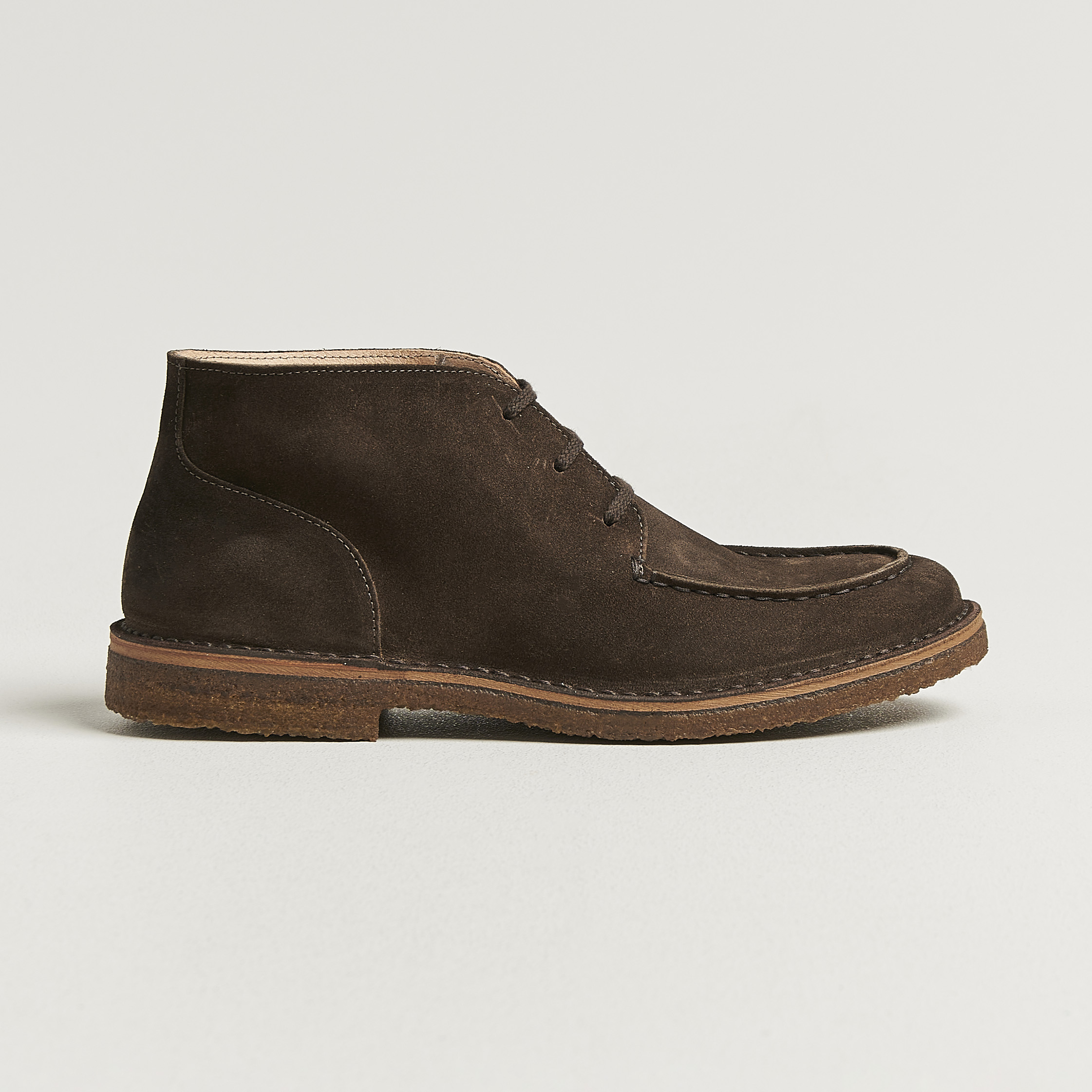 Astorflex Greenflex Desert Boot Dark Brown Suede at CareOfCarl.com