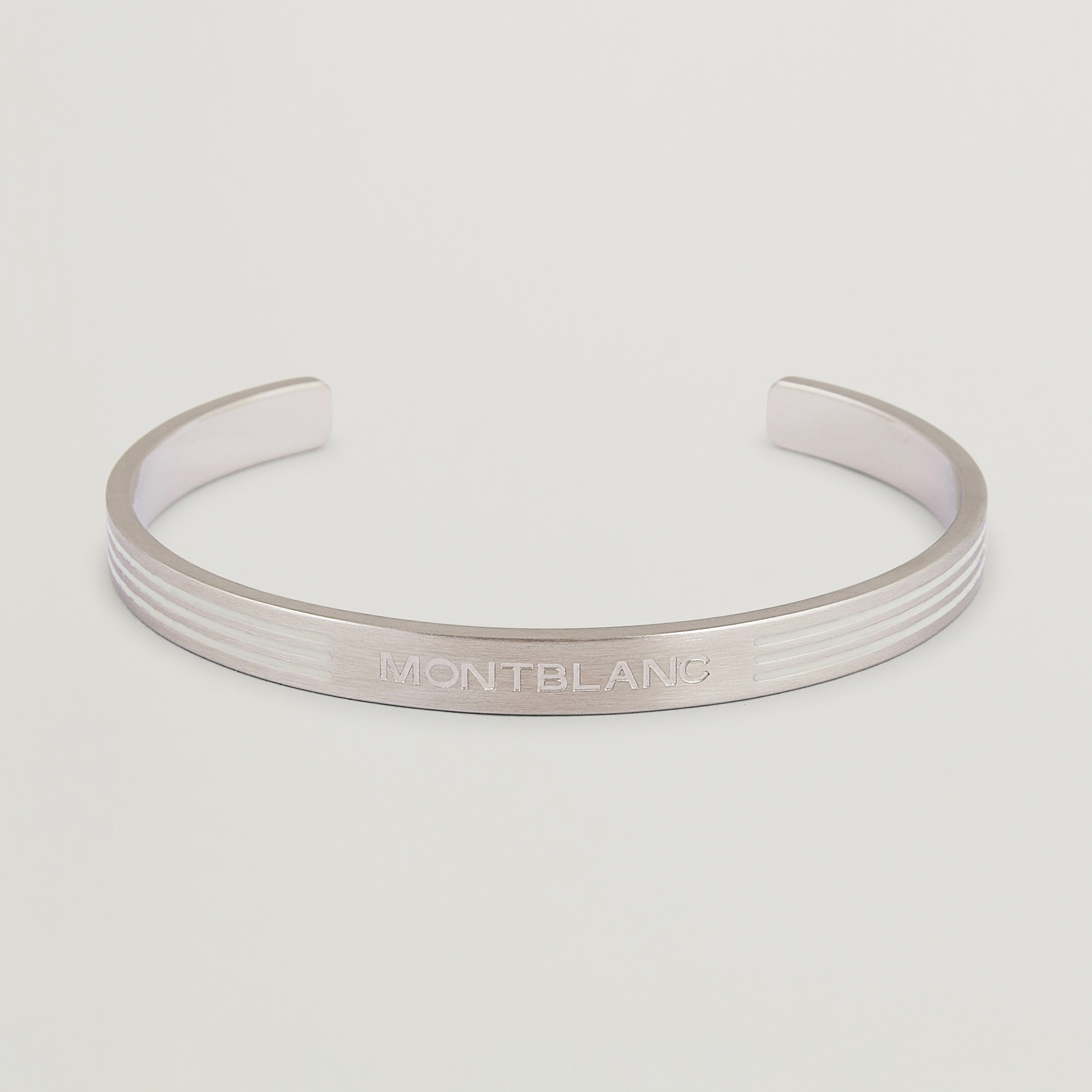 Montblanc Bangle Steel Lacquer Bracelet at CareOfCarl.com