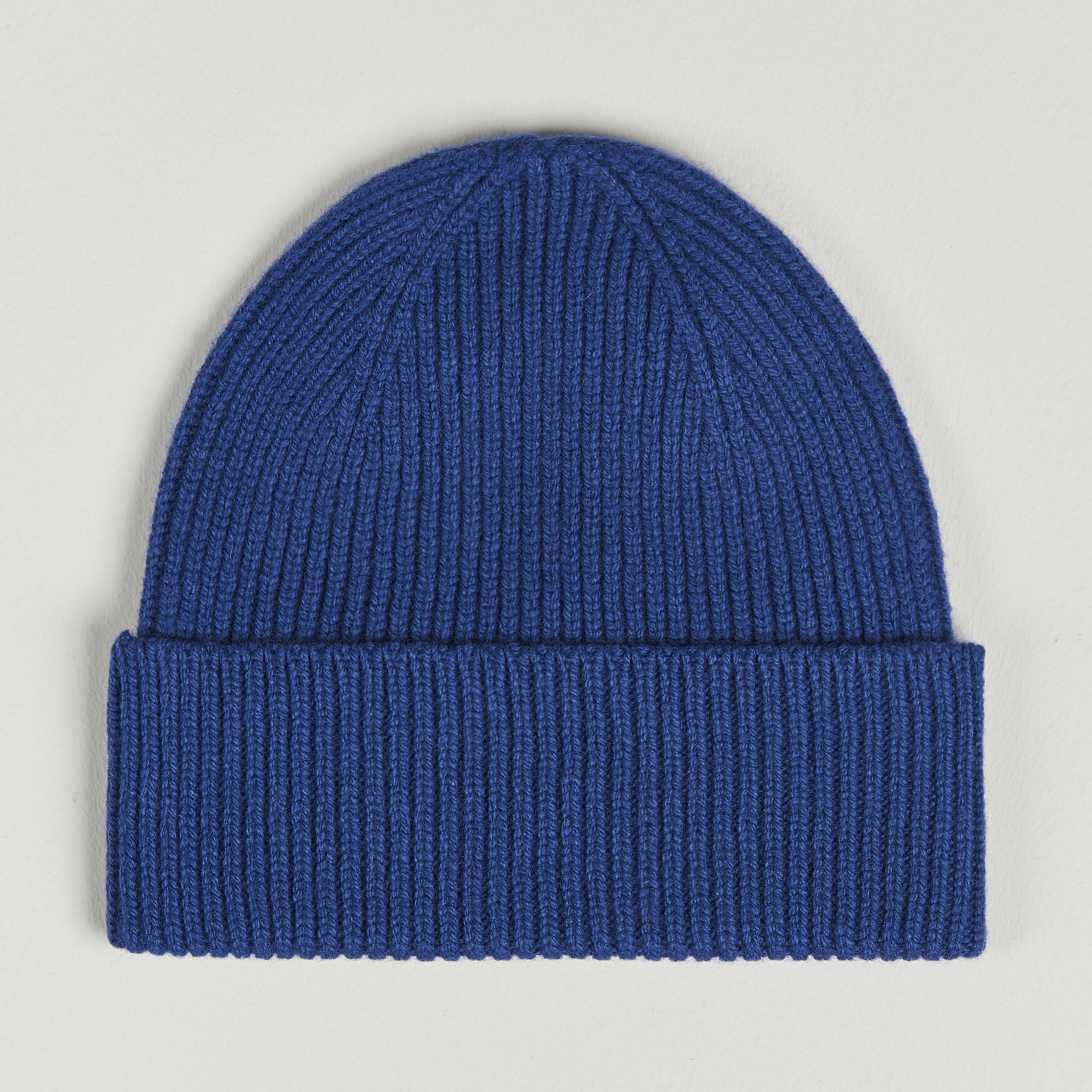 Colorful Standard Merino Wool Beanie Royal Blue at CareOfCarl.com