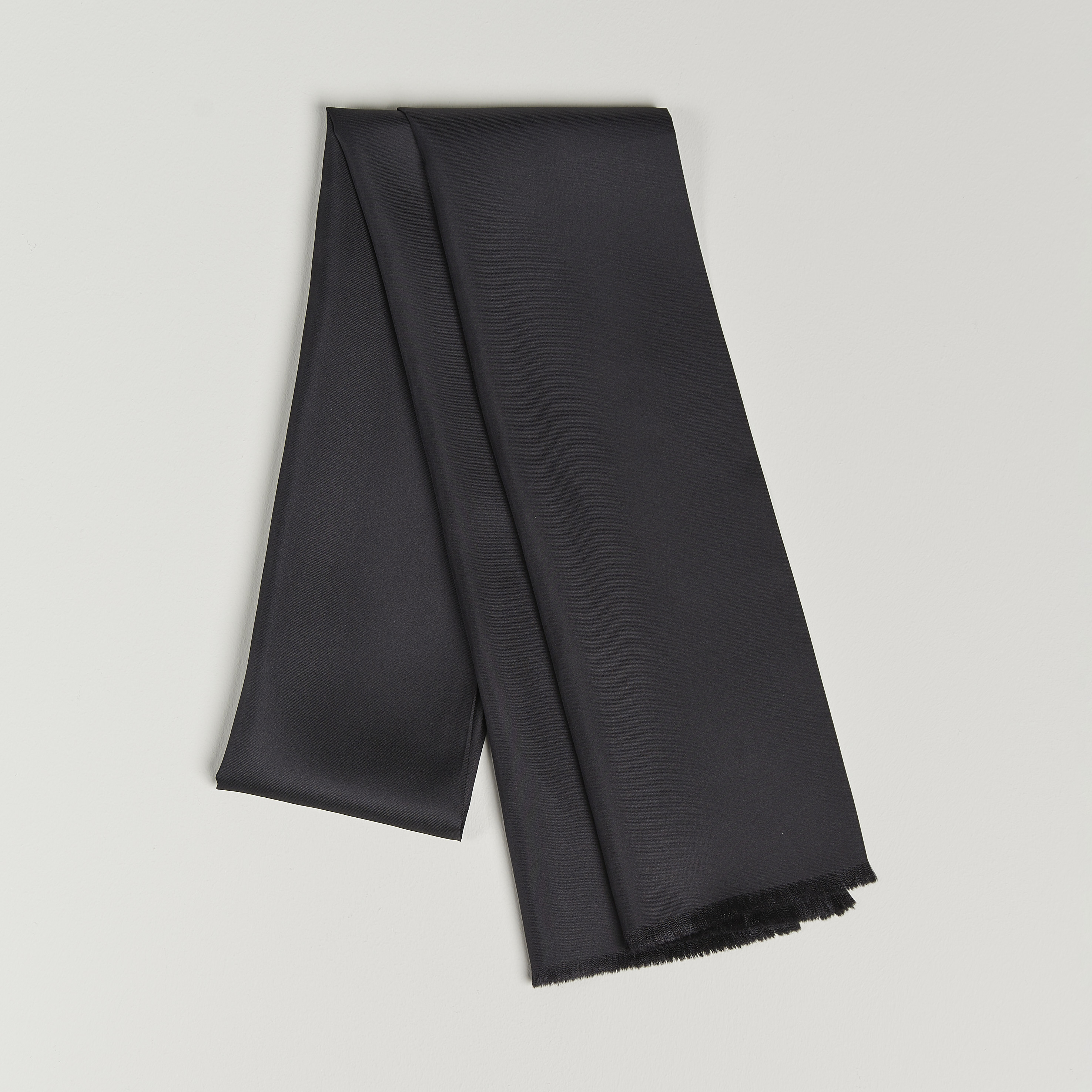 Amanda Christensen Ceremony Self Fringes Scarf Black at CareOfCarl.com