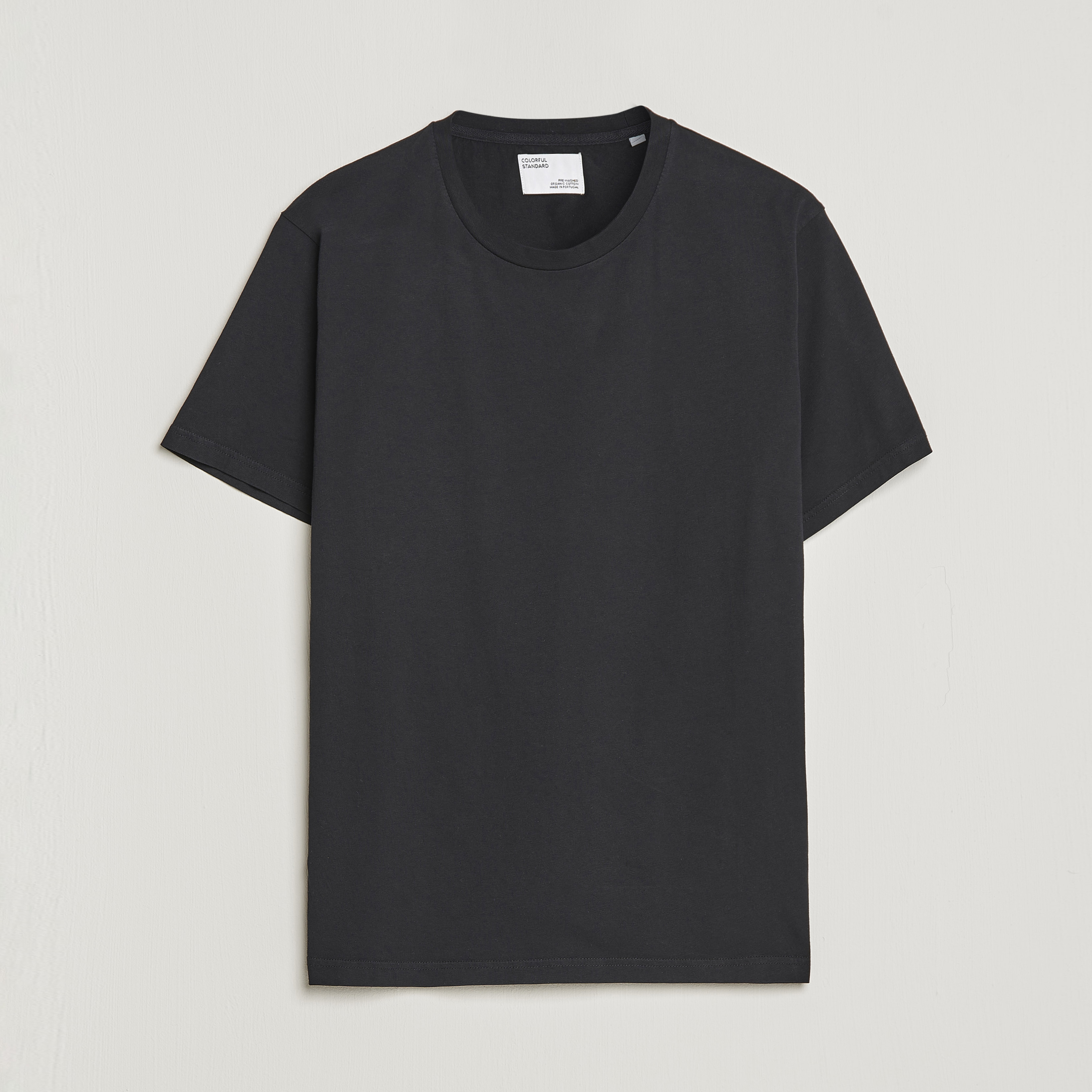Colorful Standard Classic Organic T-Shirt Deep Black at CareOfCarl.com
