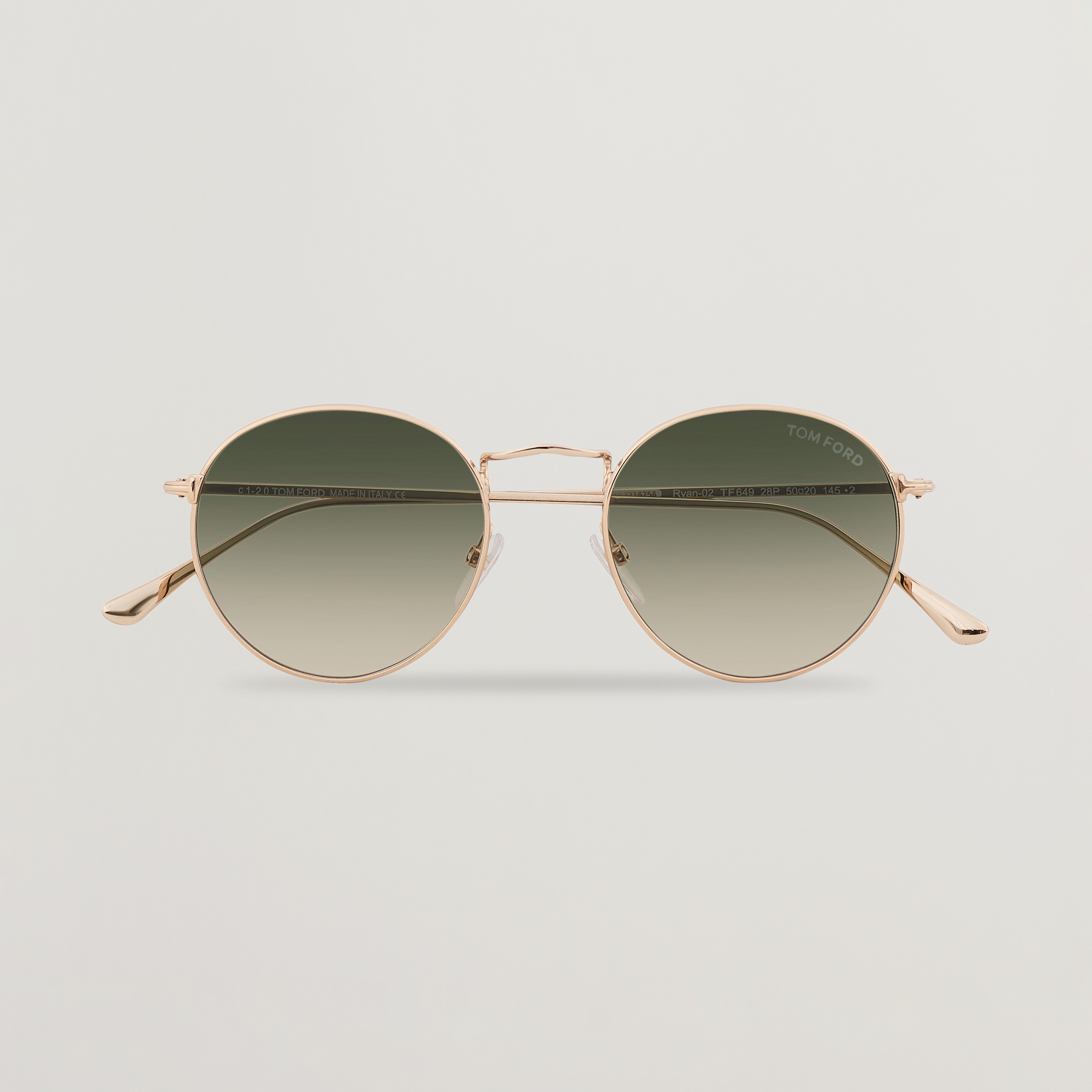 Tom Ford Ryan FT0649 Sunglasses Green at CareOfCarl.com