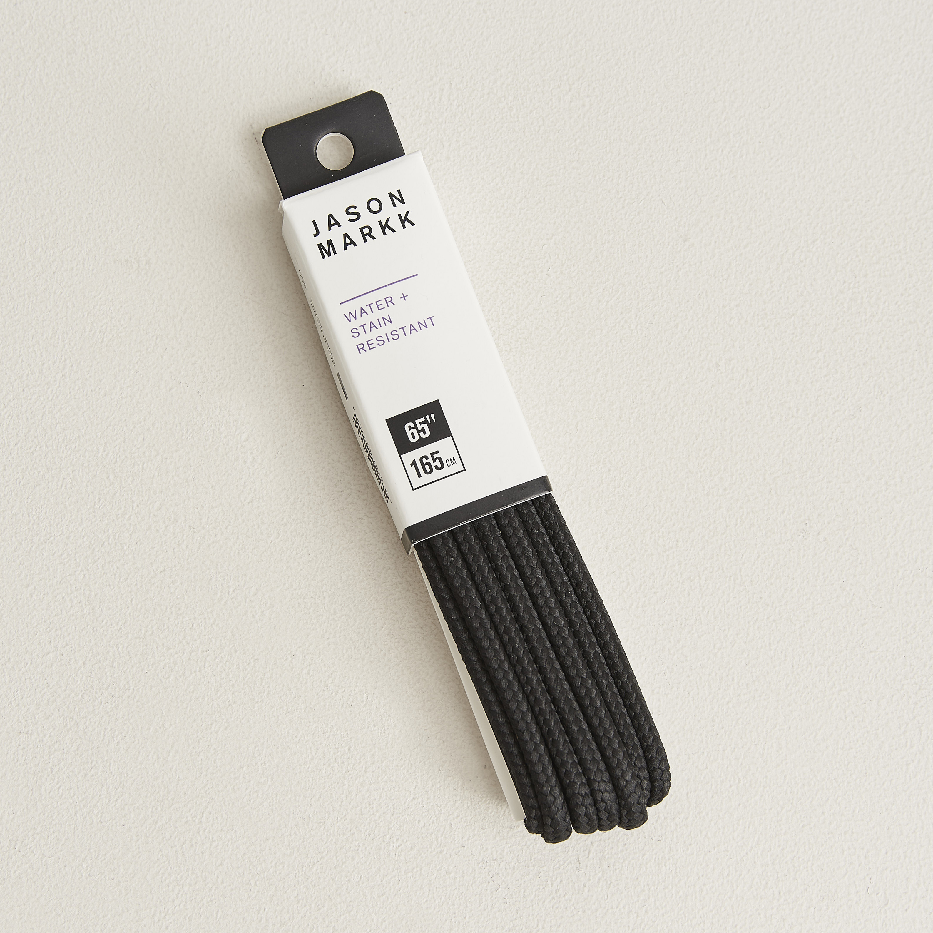 Jason Markk Round 65 Shoe Laces Black at CareOfCarl.com