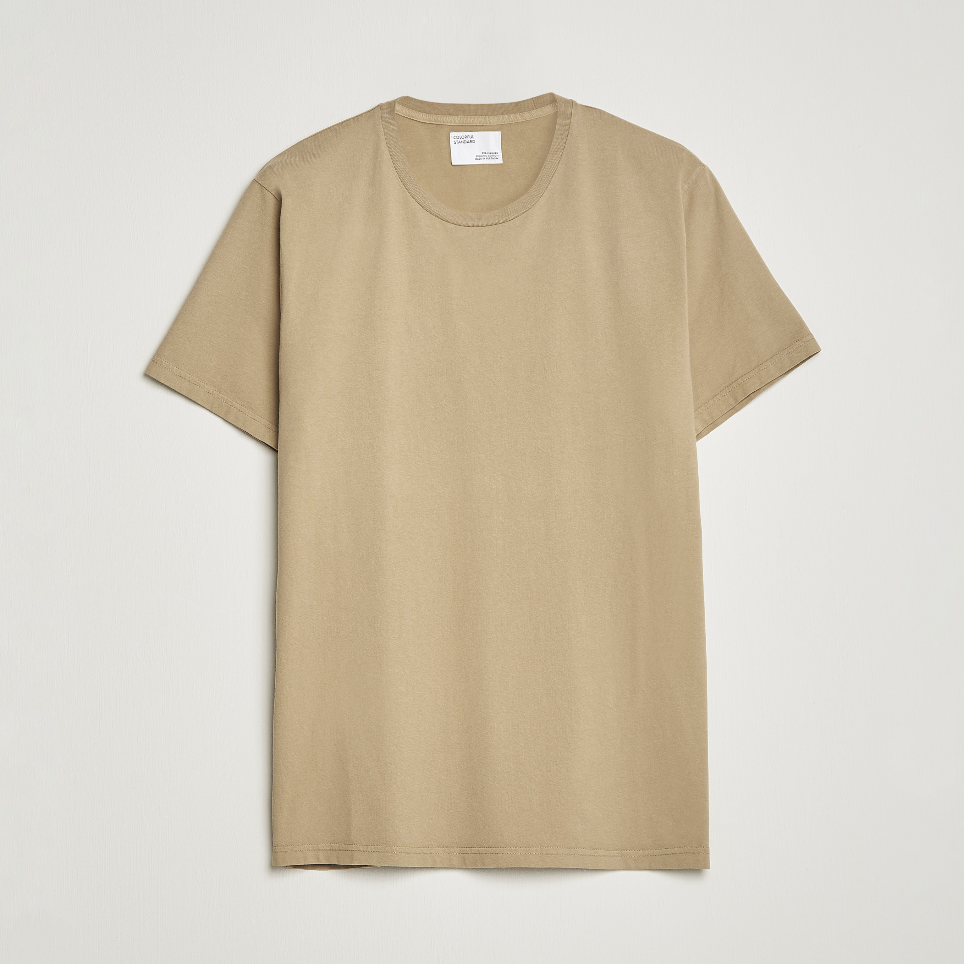 Colorful Standard Classic Organic T-Shirt Desert Khaki at CareOfCarl.com