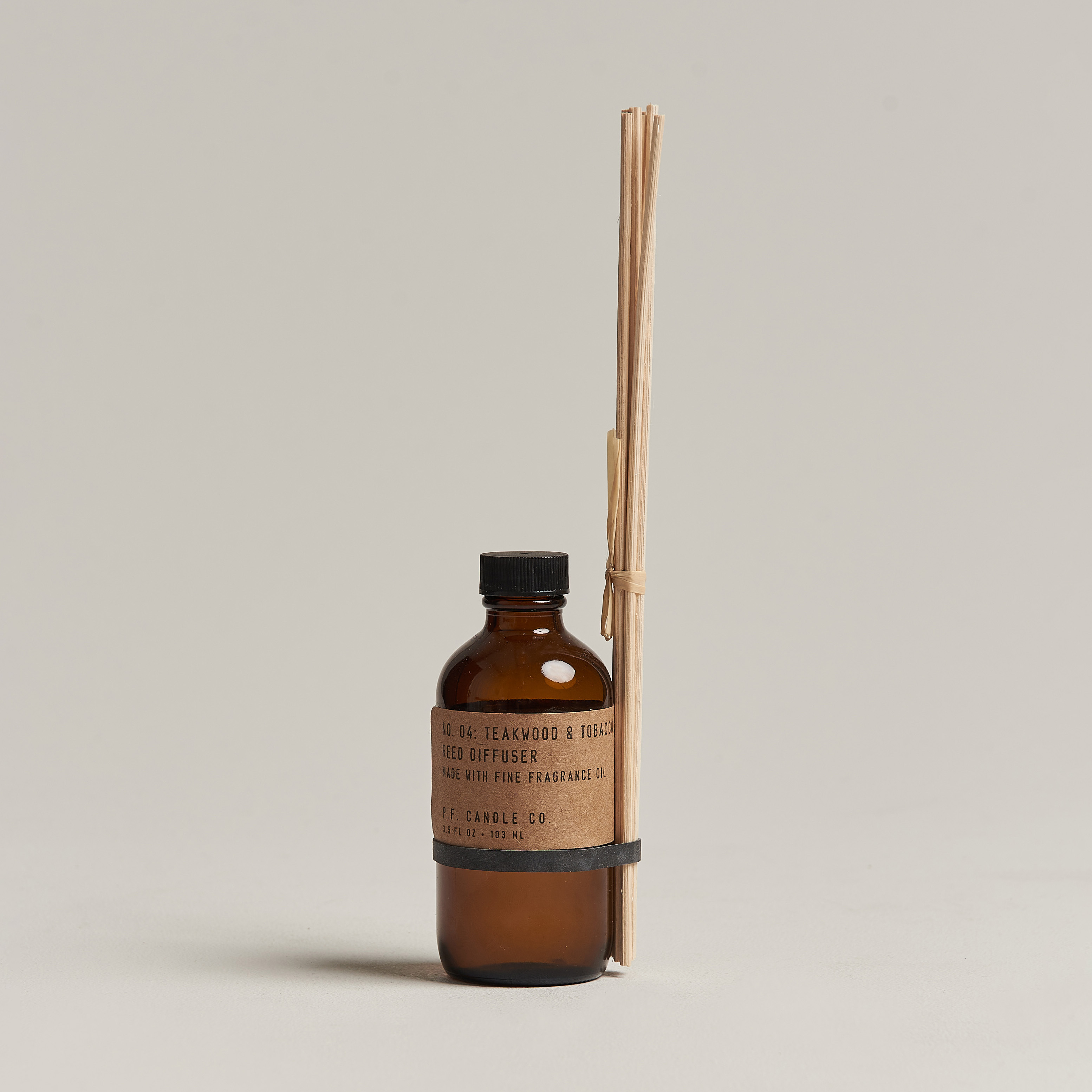 P.F. Candle Co. Reed Diffuser No. 4 Teakwood & Tobacco 103ml at CareOfCarl.