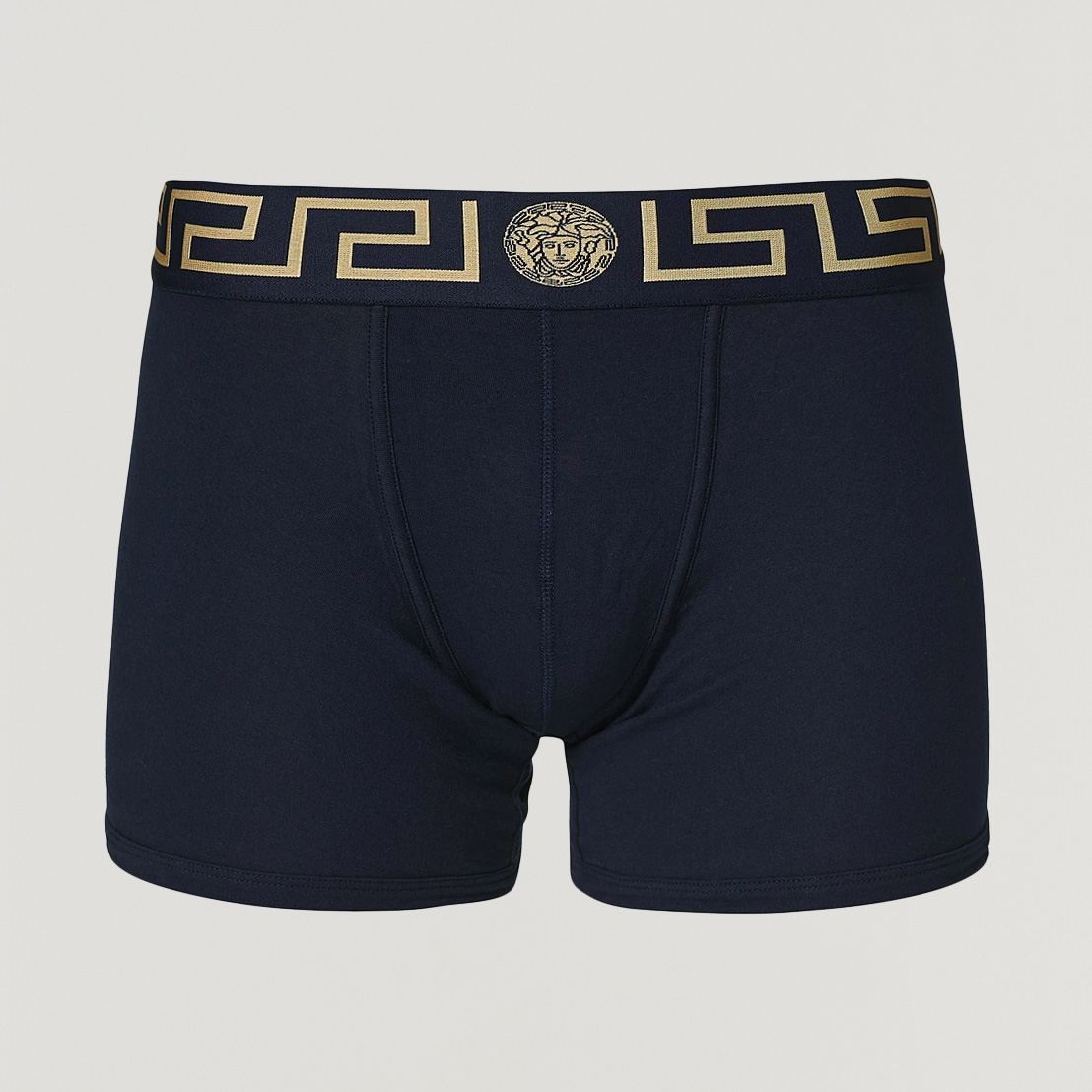Versace Greca Boxer Briefs Navy at CareOfCarl.com