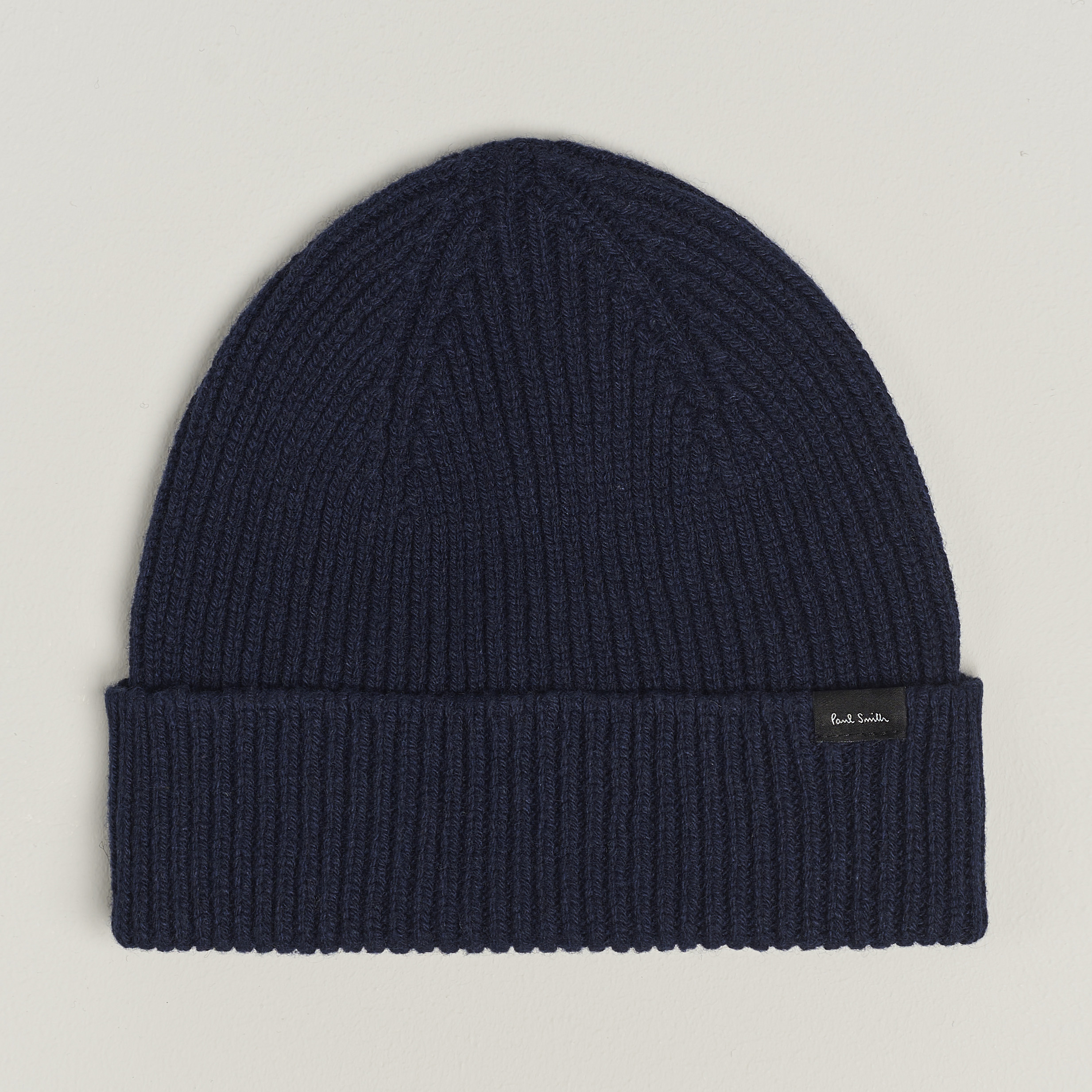 Paul Smith Cashmere Beanie Blue at CareOfCarl.com
