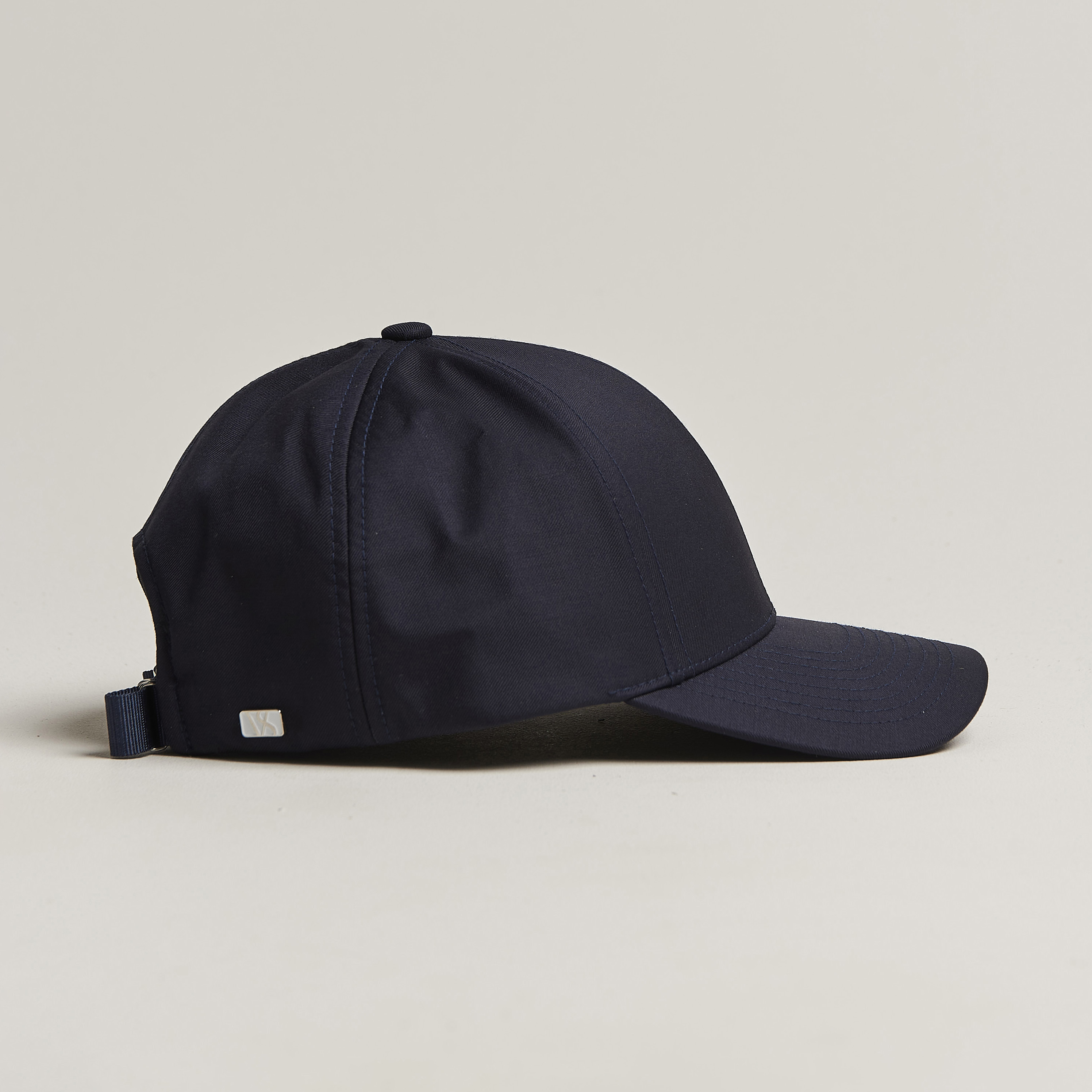 Varsity Headwear Wool Tech Baseball Cap Navy at CareOfCarl.com