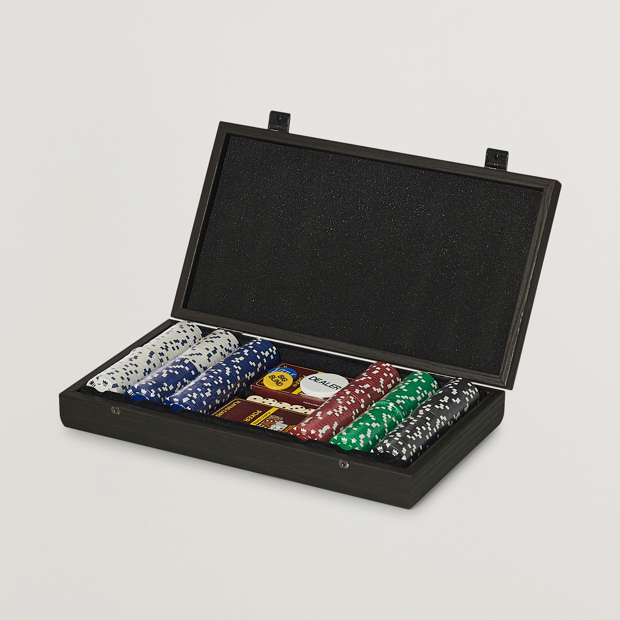 Manopoulos Wooden Poker Case Black at CareOfCarl.com