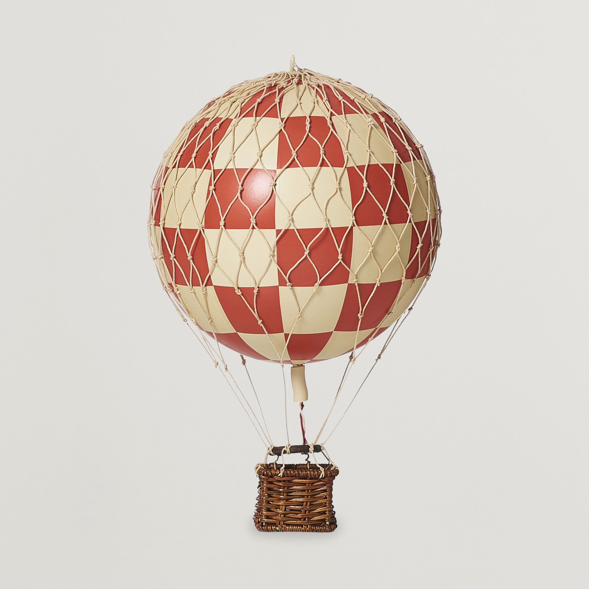 Authentic Models Travels Light Balloon Check Red at CareOfCarl.com