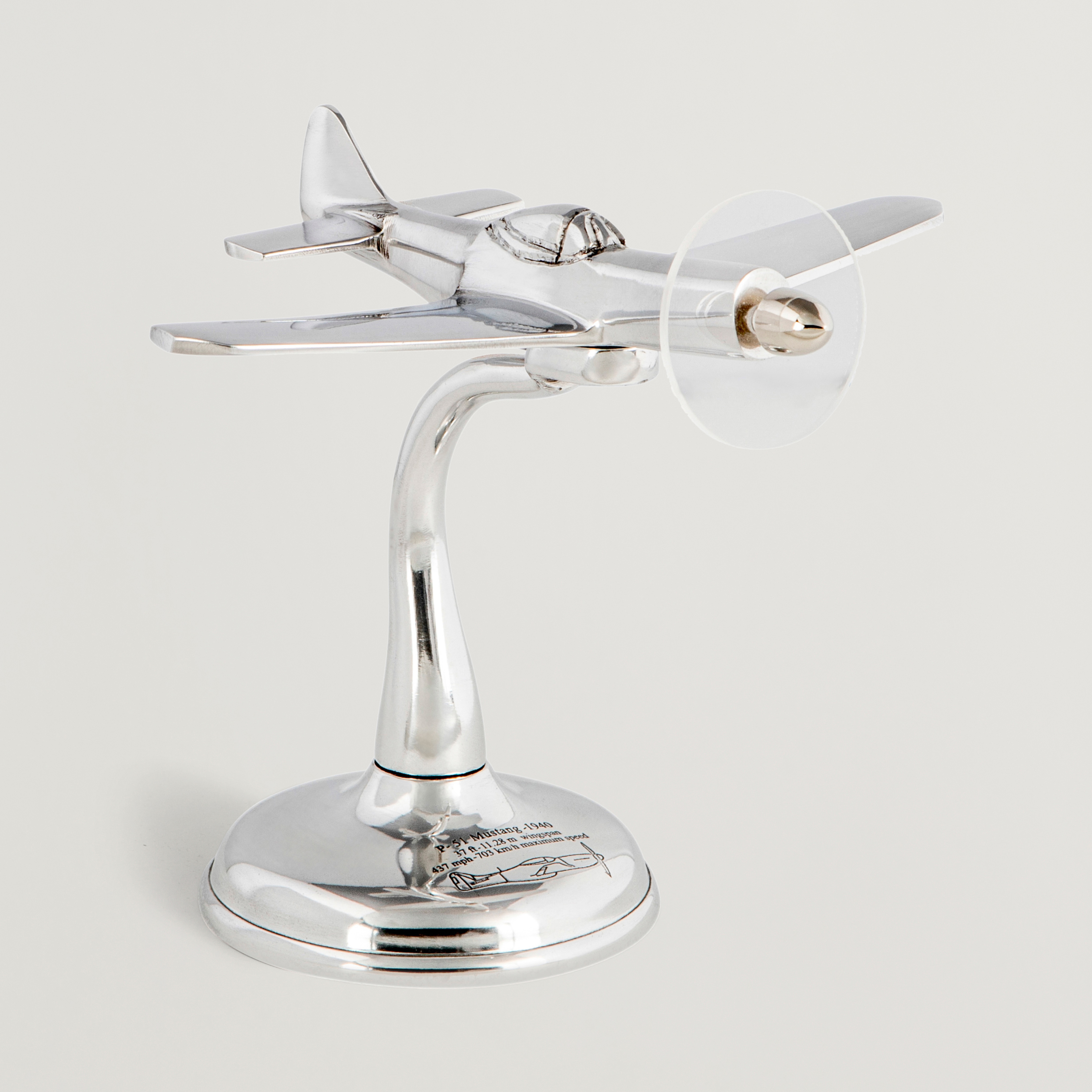 Authentic Models WWII Mustang Desk Model Airplane at CareOfCarl.com