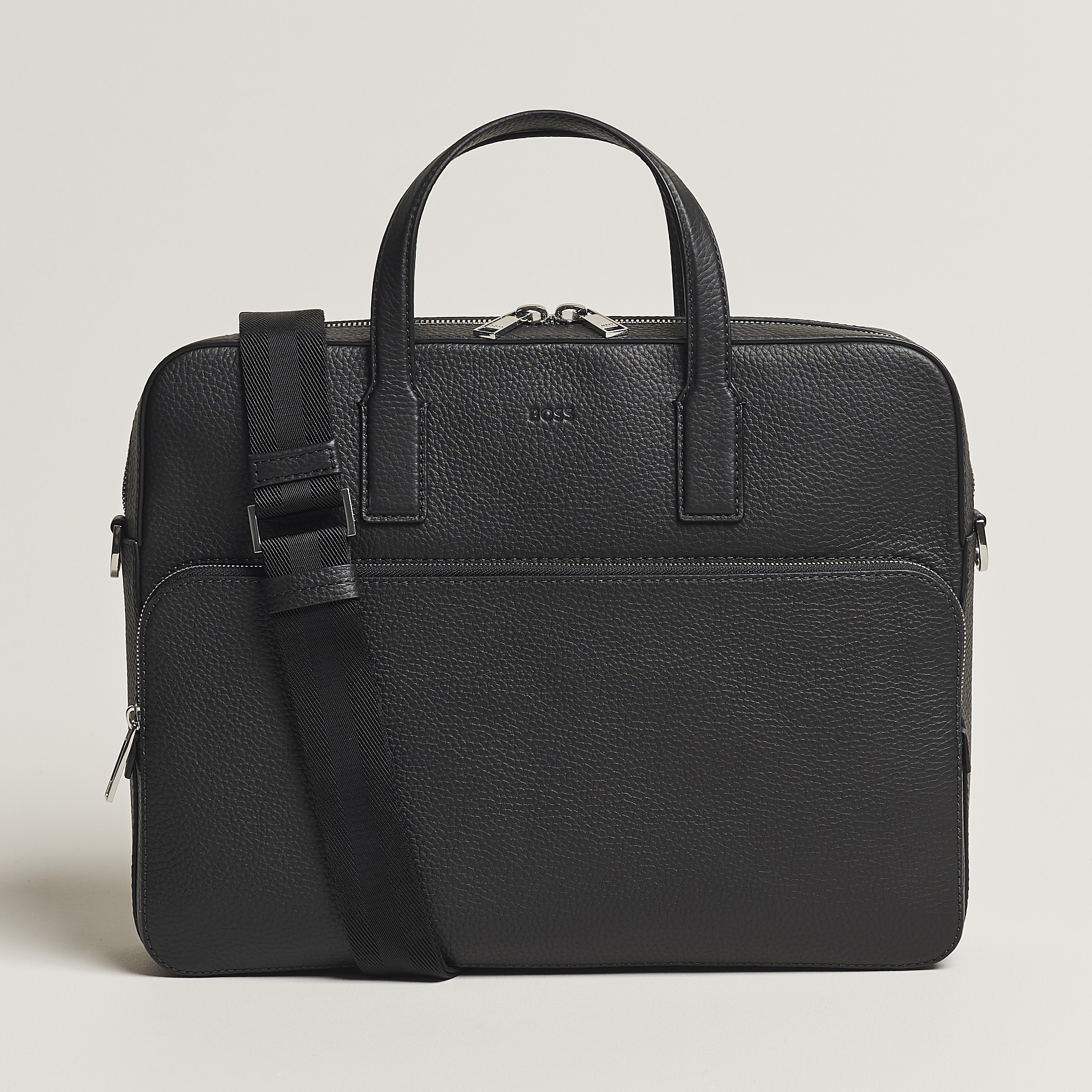 Crosstown Computer Leather Bag Black at CareOfCarl.com