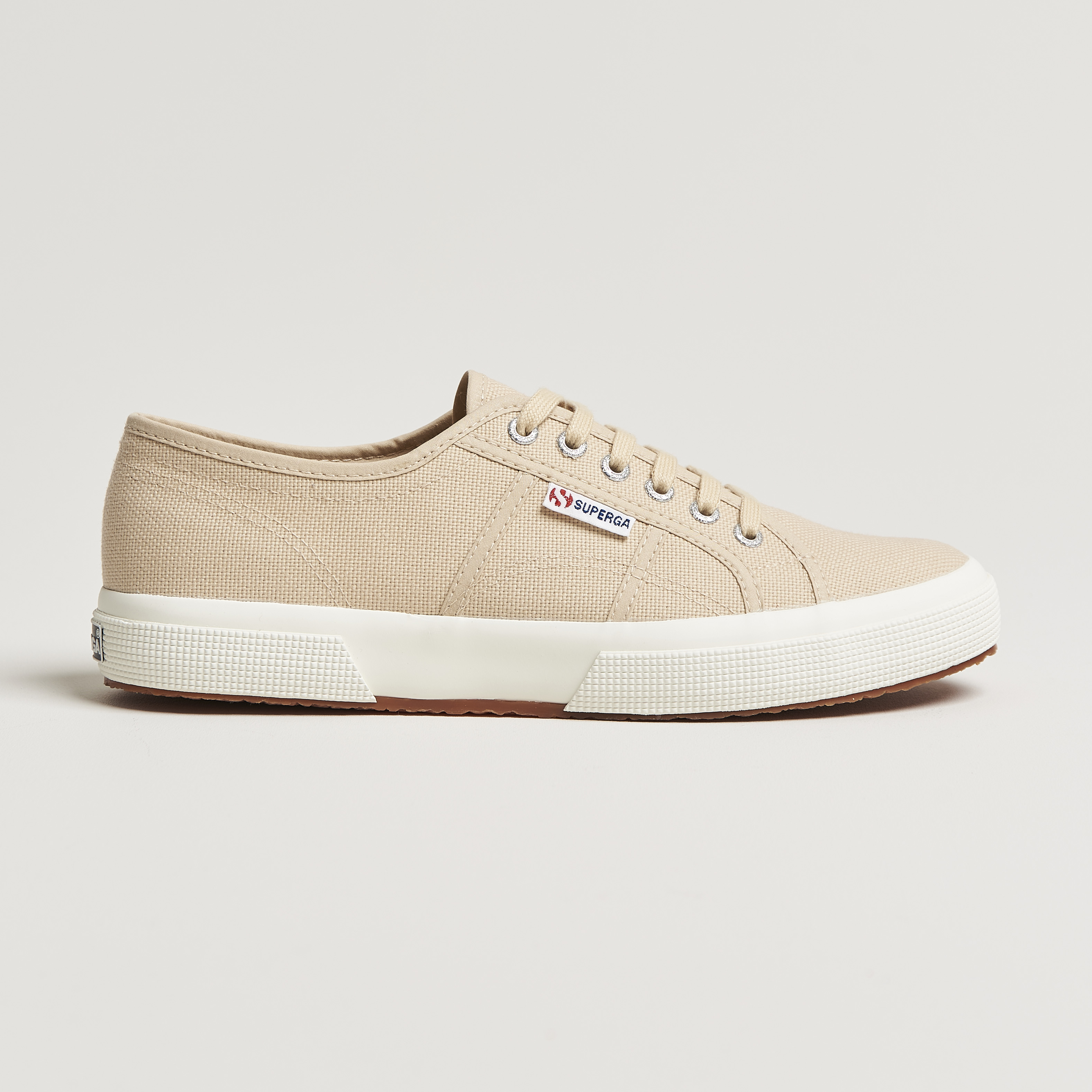 Superga Canvas Sneaker Beige at CareOfCarl.com