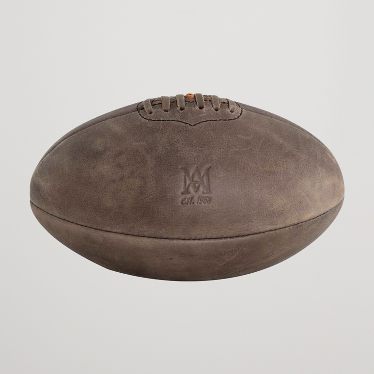 Authentic Models Vintage Rugby Ball Brown at CareOfCarl.com