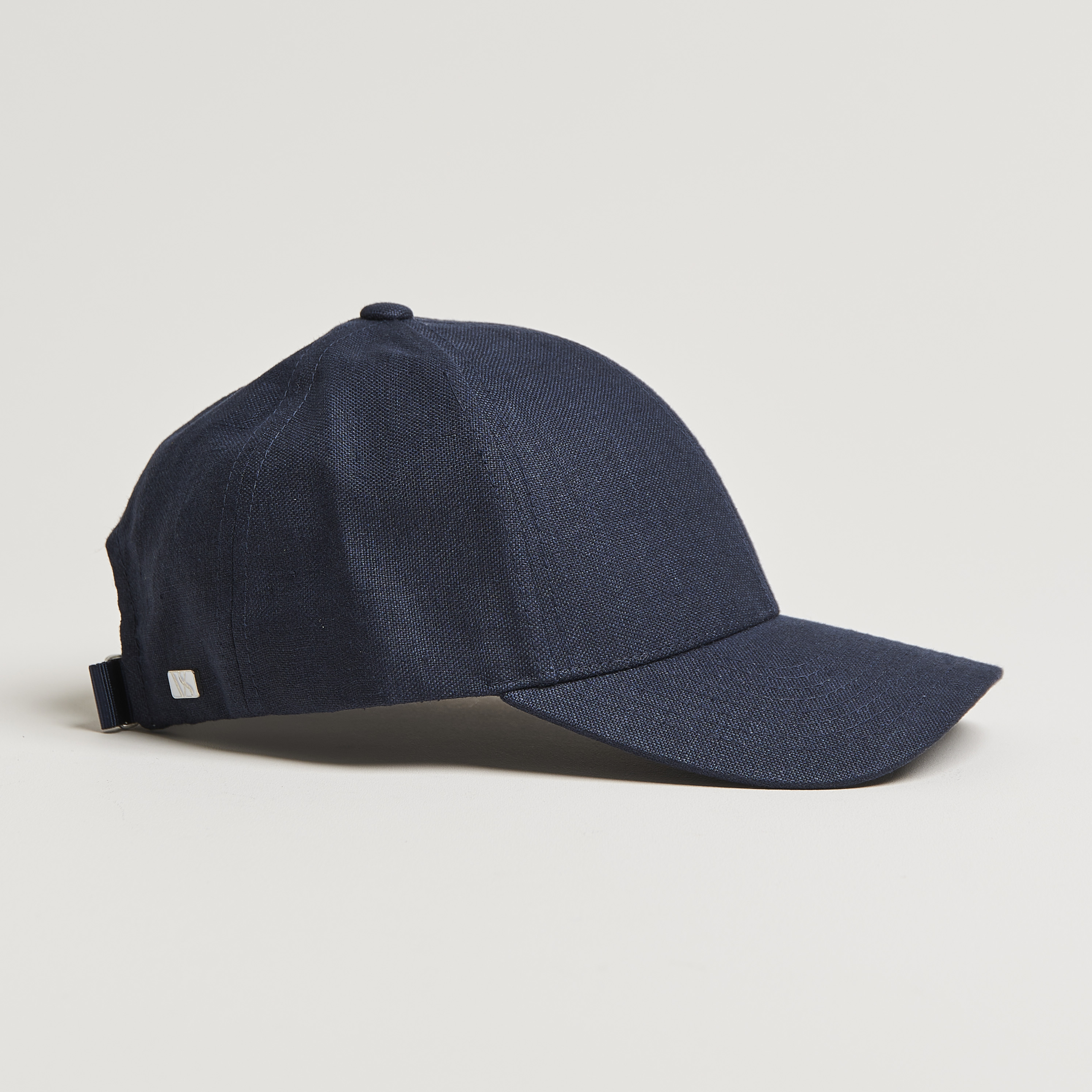 Varsity Headwear Linen Baseball Cap Deep Sea Navy at CareOfCarl.com