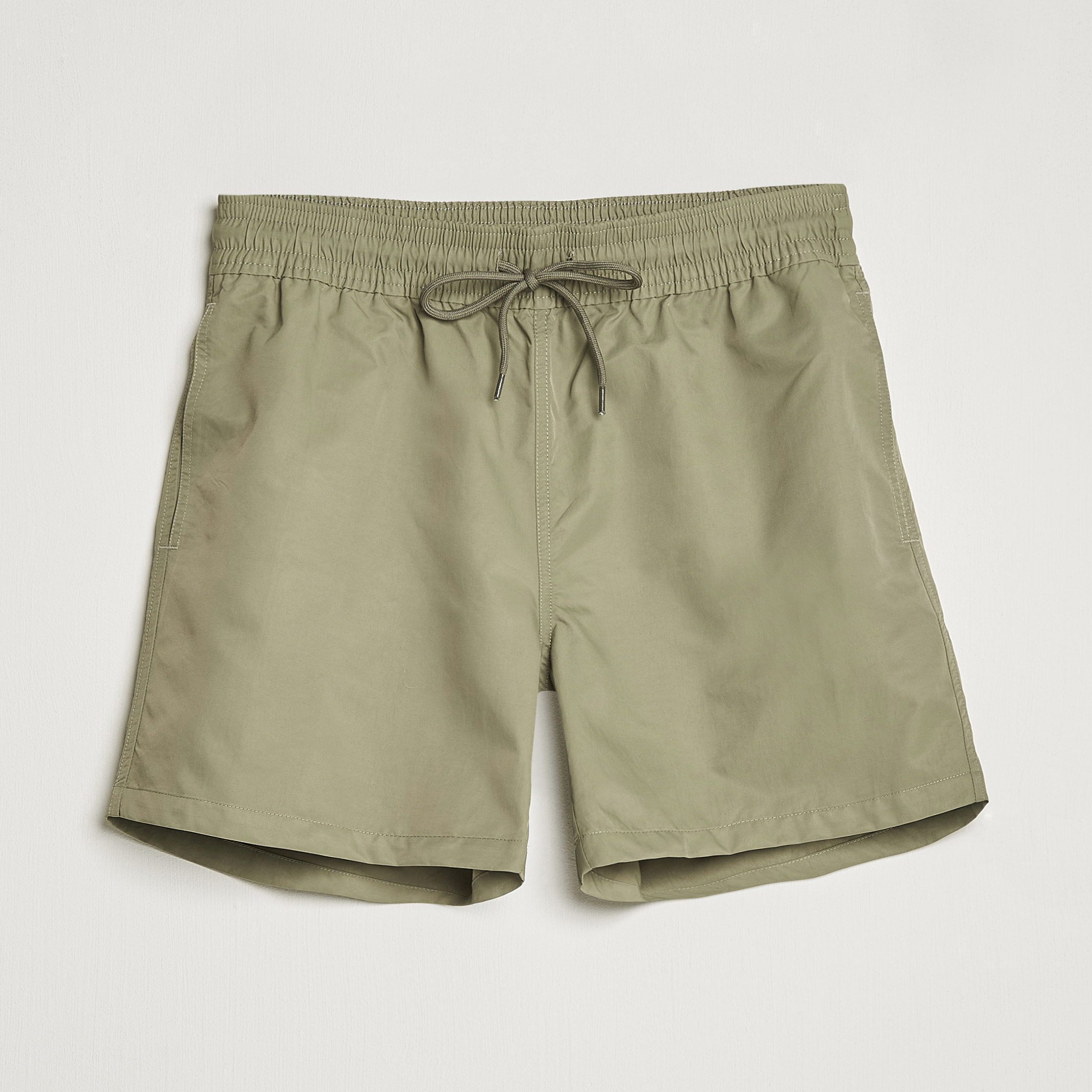 Colorful Standard Classic Organic Swim Shorts Dusty Olive at CareOfCarl.com