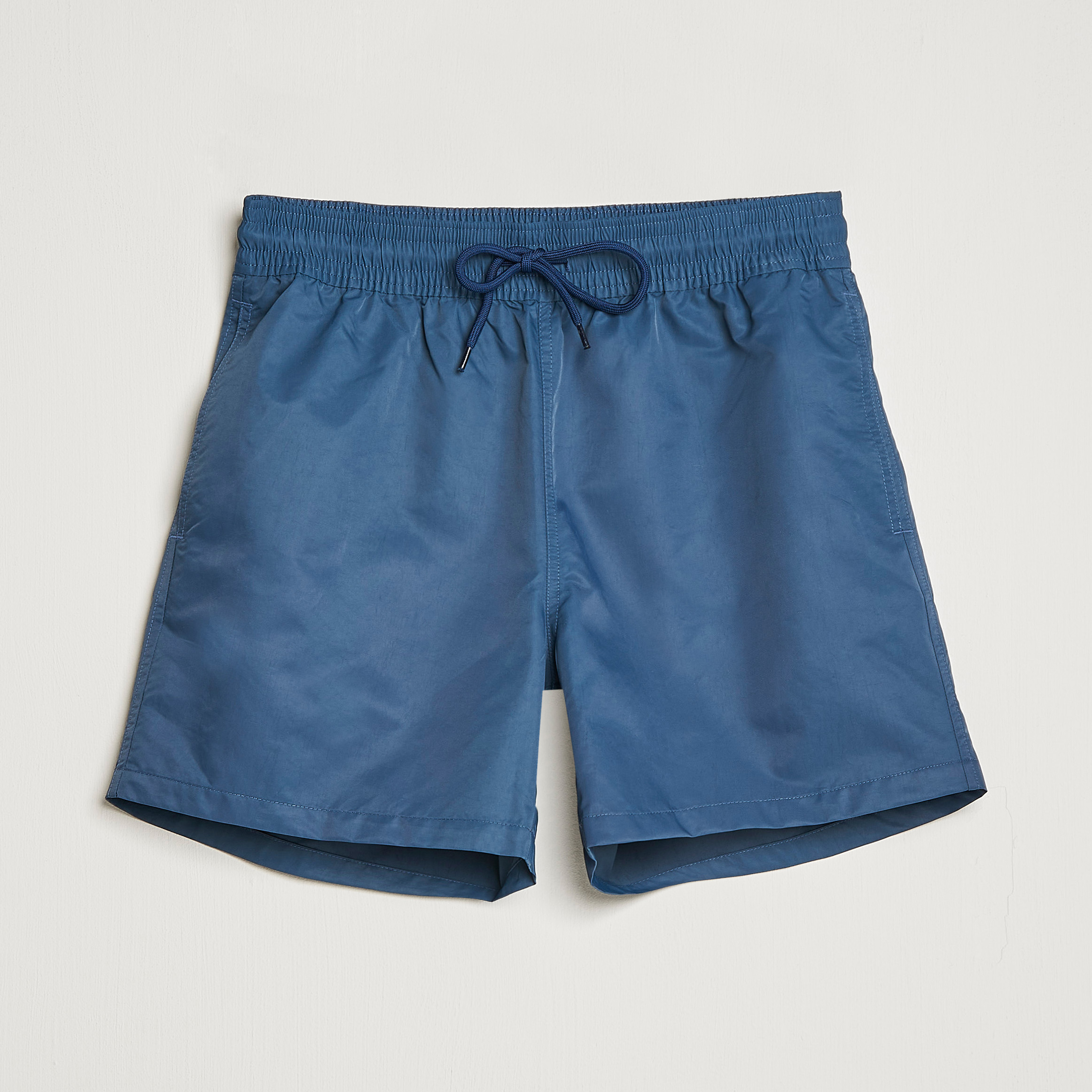 Colorful Standard Classic Organic Swim Shorts Petrol Blue at CareOfCarl.com