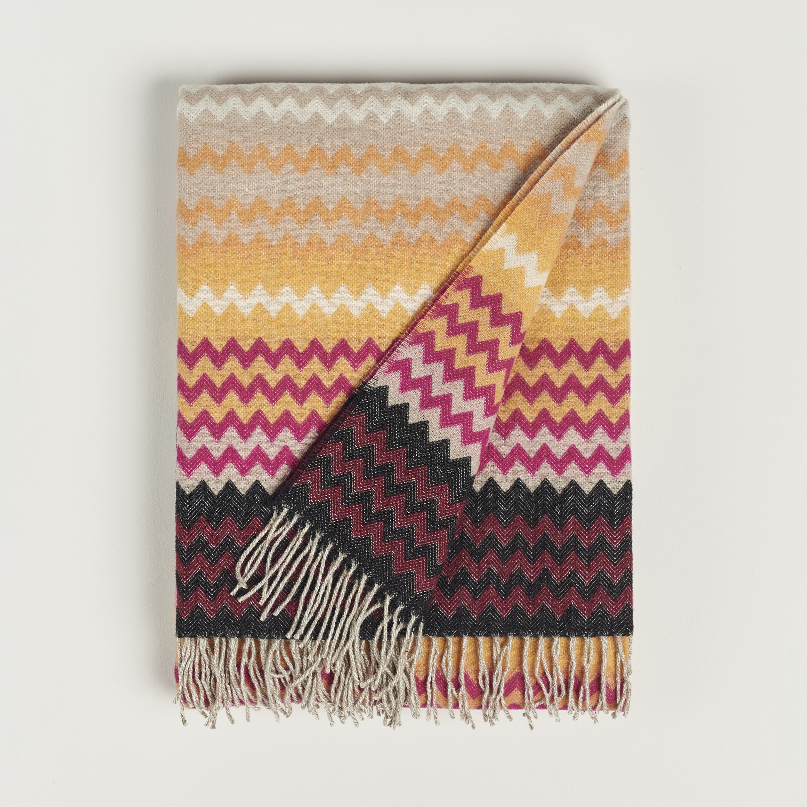 Missoni Home Humbert Wool Throw Multicolor at CareOfCarl.com
