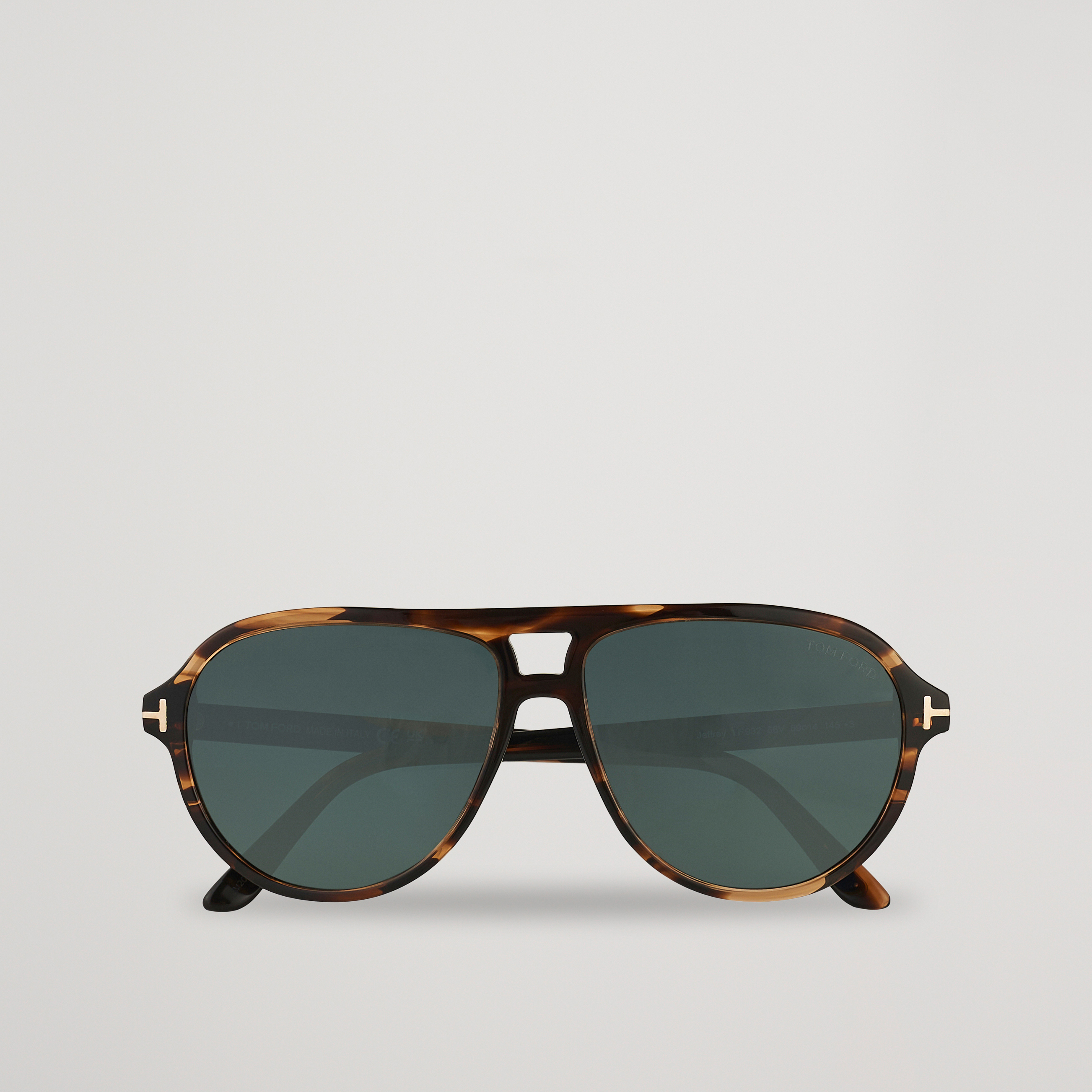 Tom Ford Jeffrey Sunglasses Havana at CareOfCarl.com