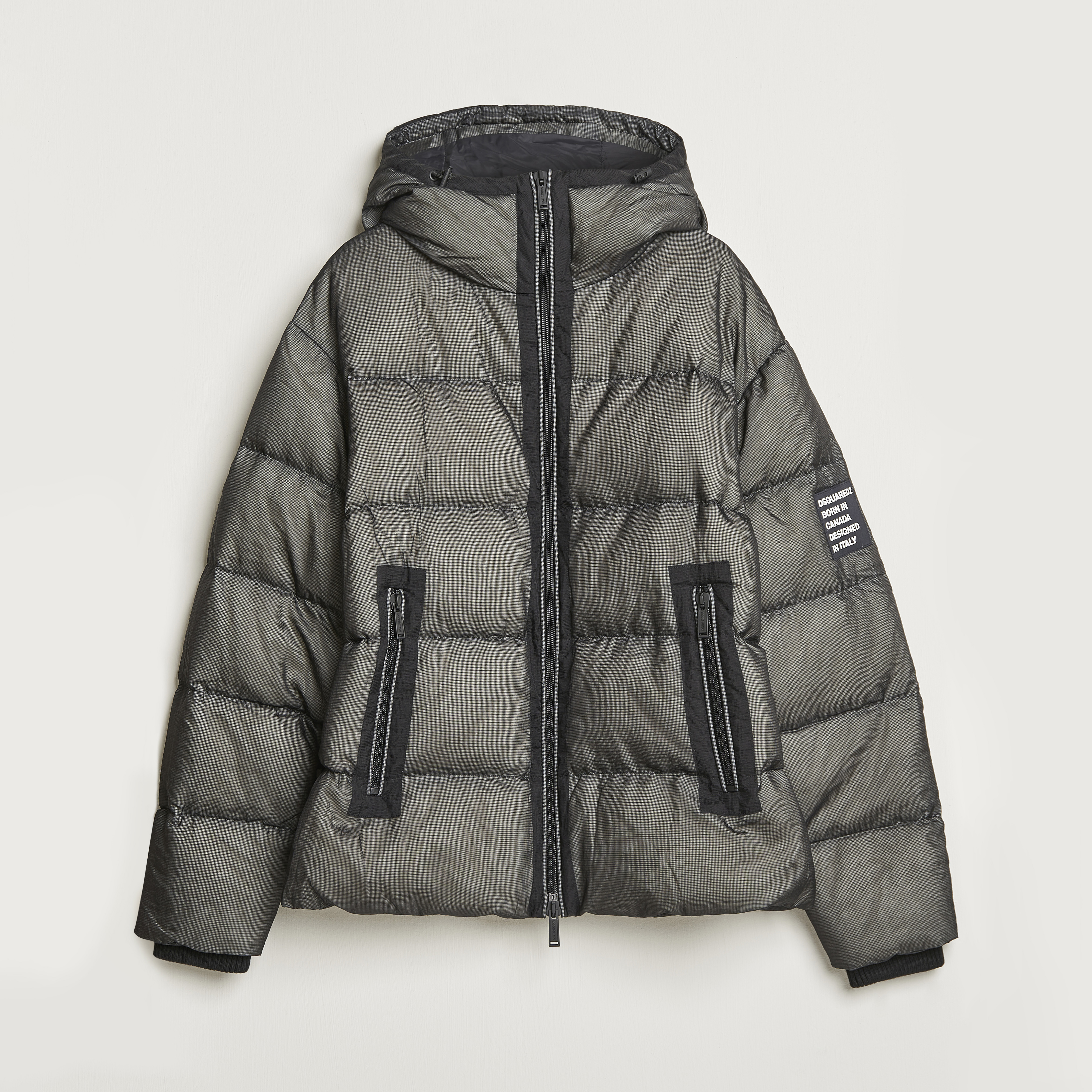 Dsquared2 Balaclava Puffer Jacket Black at CareOfCarl.com