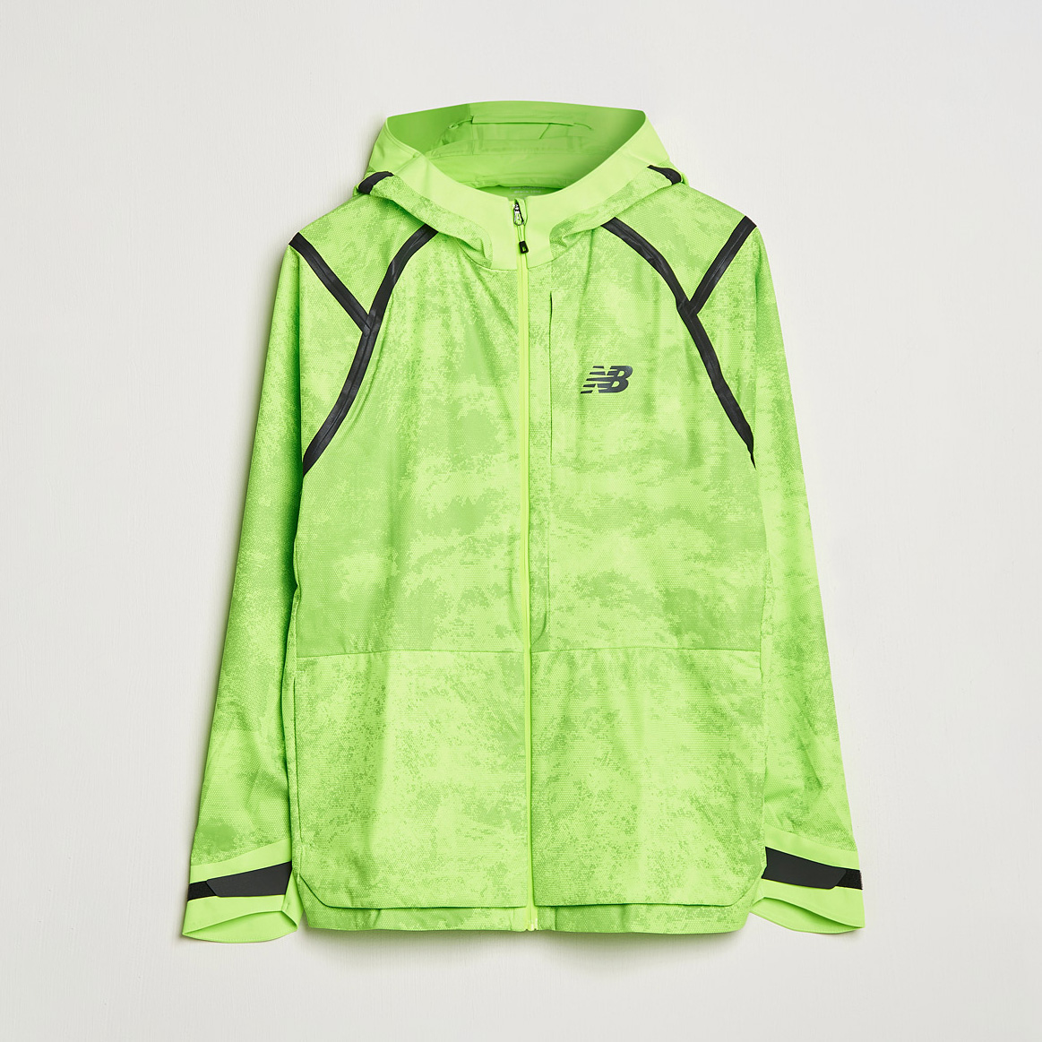 New Balance Running All-Terrain Waterproof Jacket Pixel Green at CareOfCarl