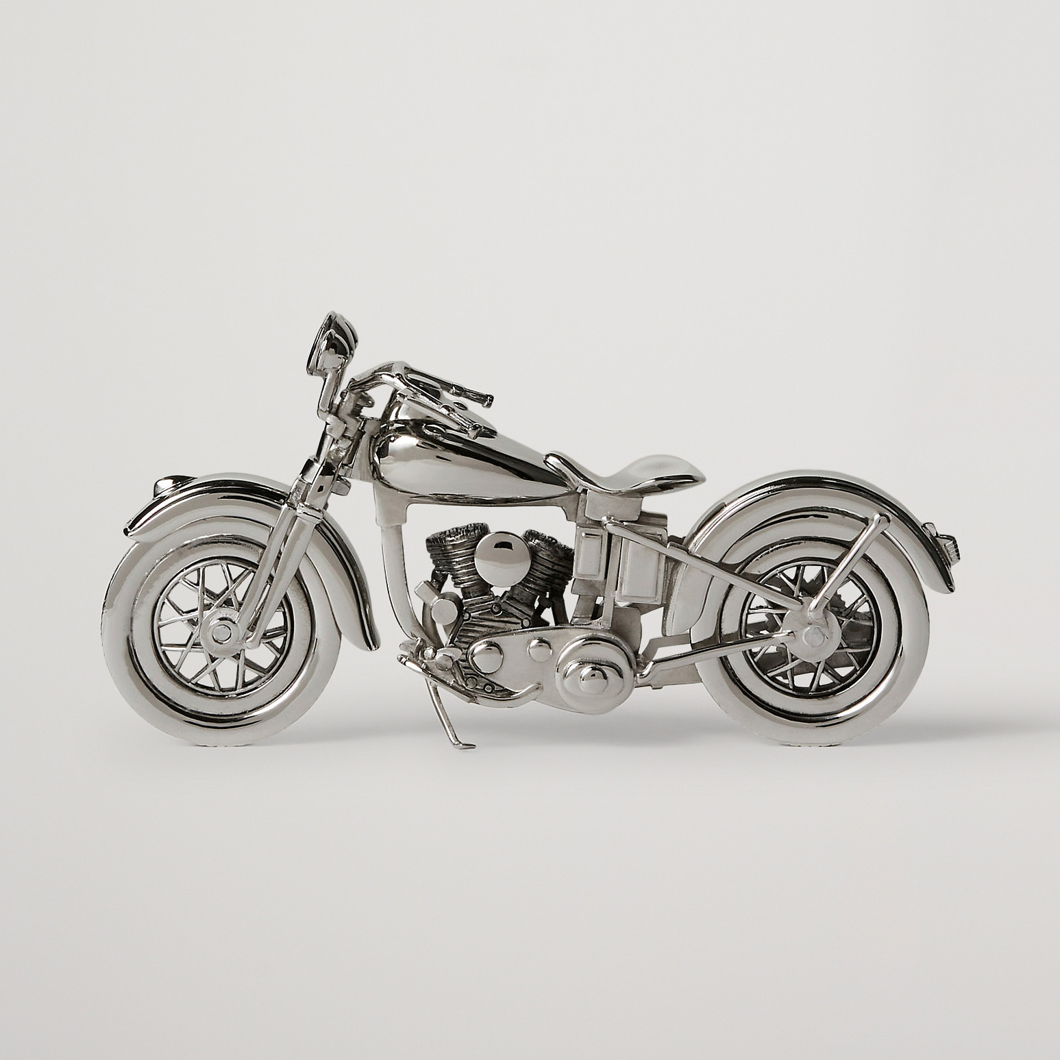 Ralph Lauren Home Ely Motorcycle Silver at CareOfCarl.com