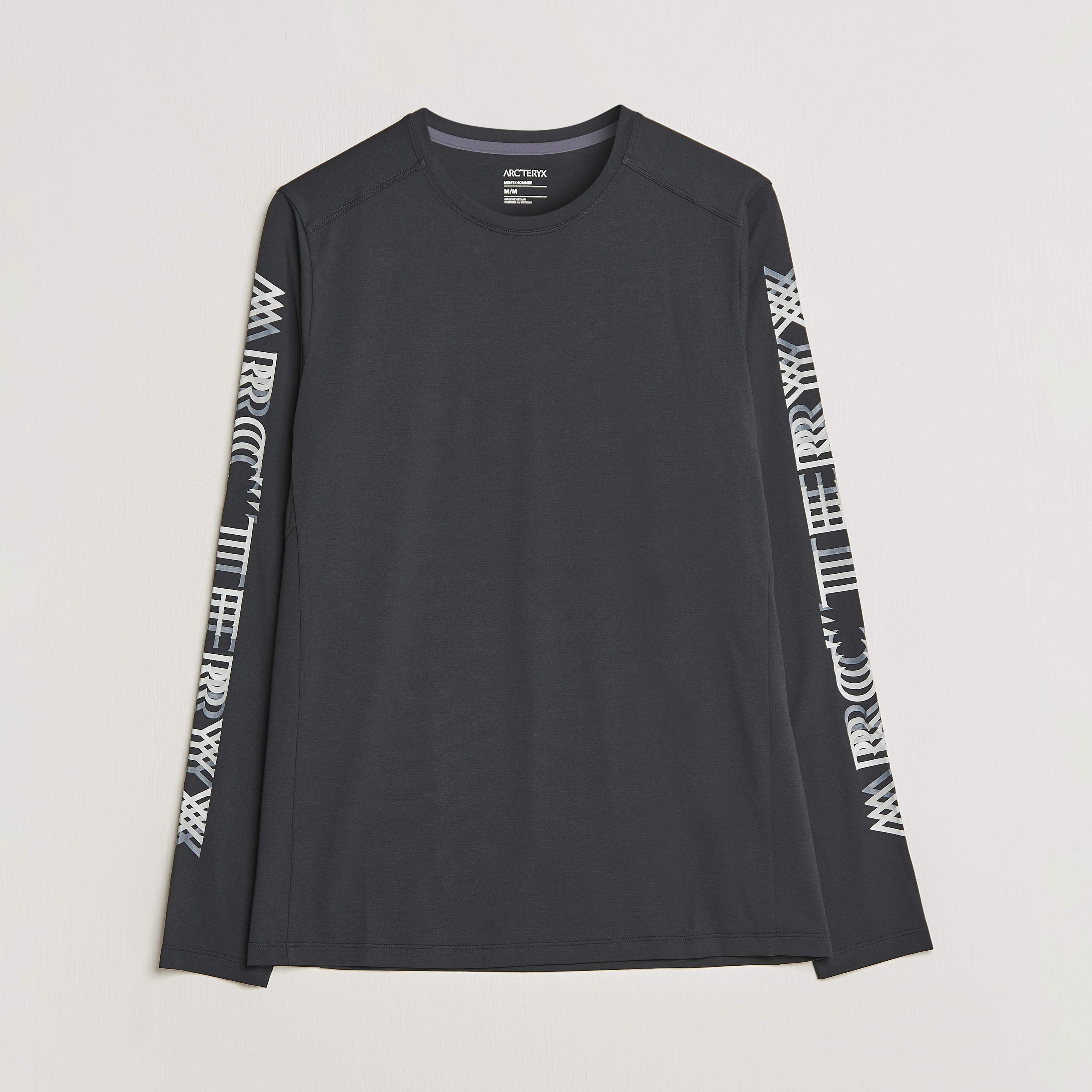 Arc'teryx Cormac Logo Crew Neck Black at CareOfCarl.com