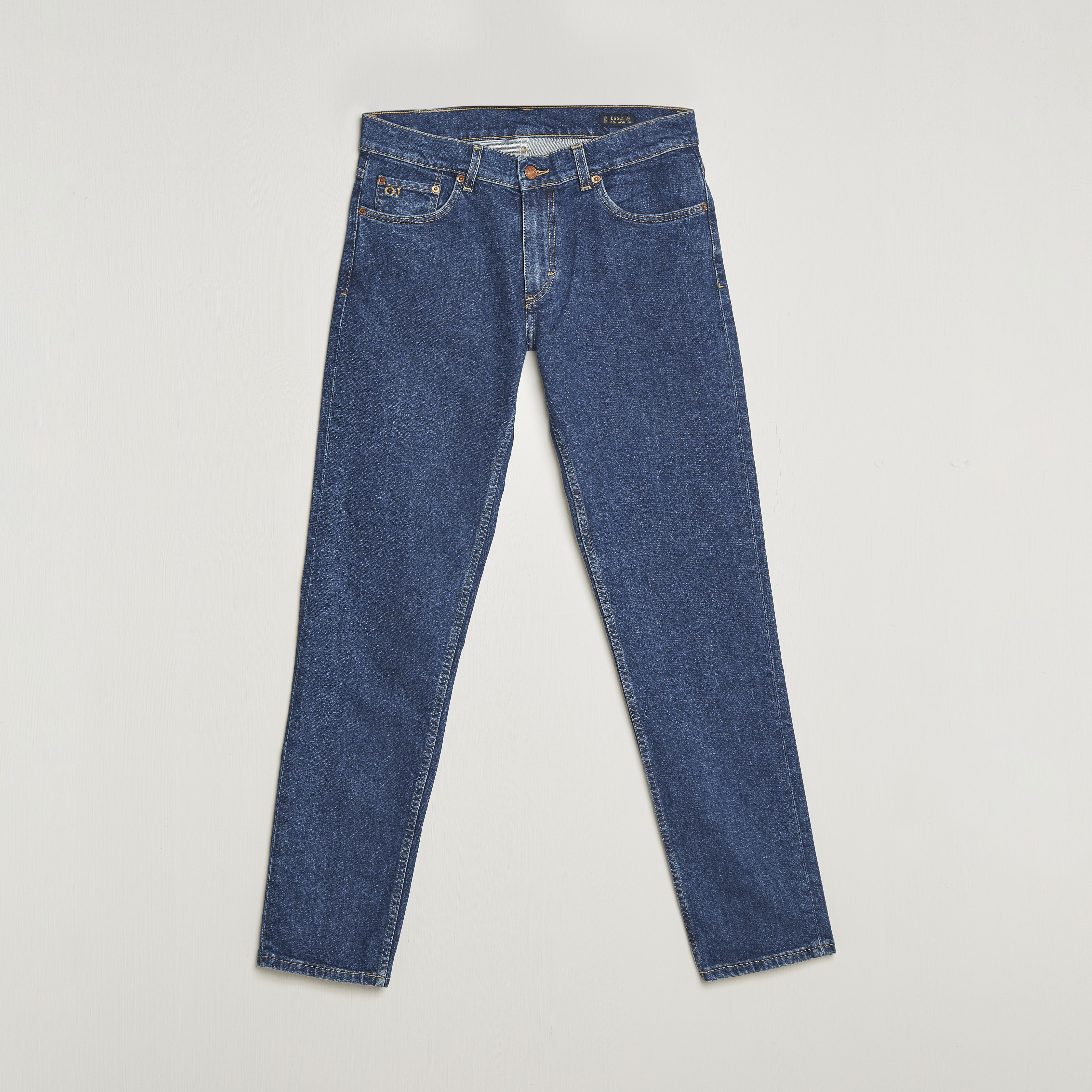 Oscar Jacobson Albert Cotton Stretch Jeans Thunder at CareOfCarl.com