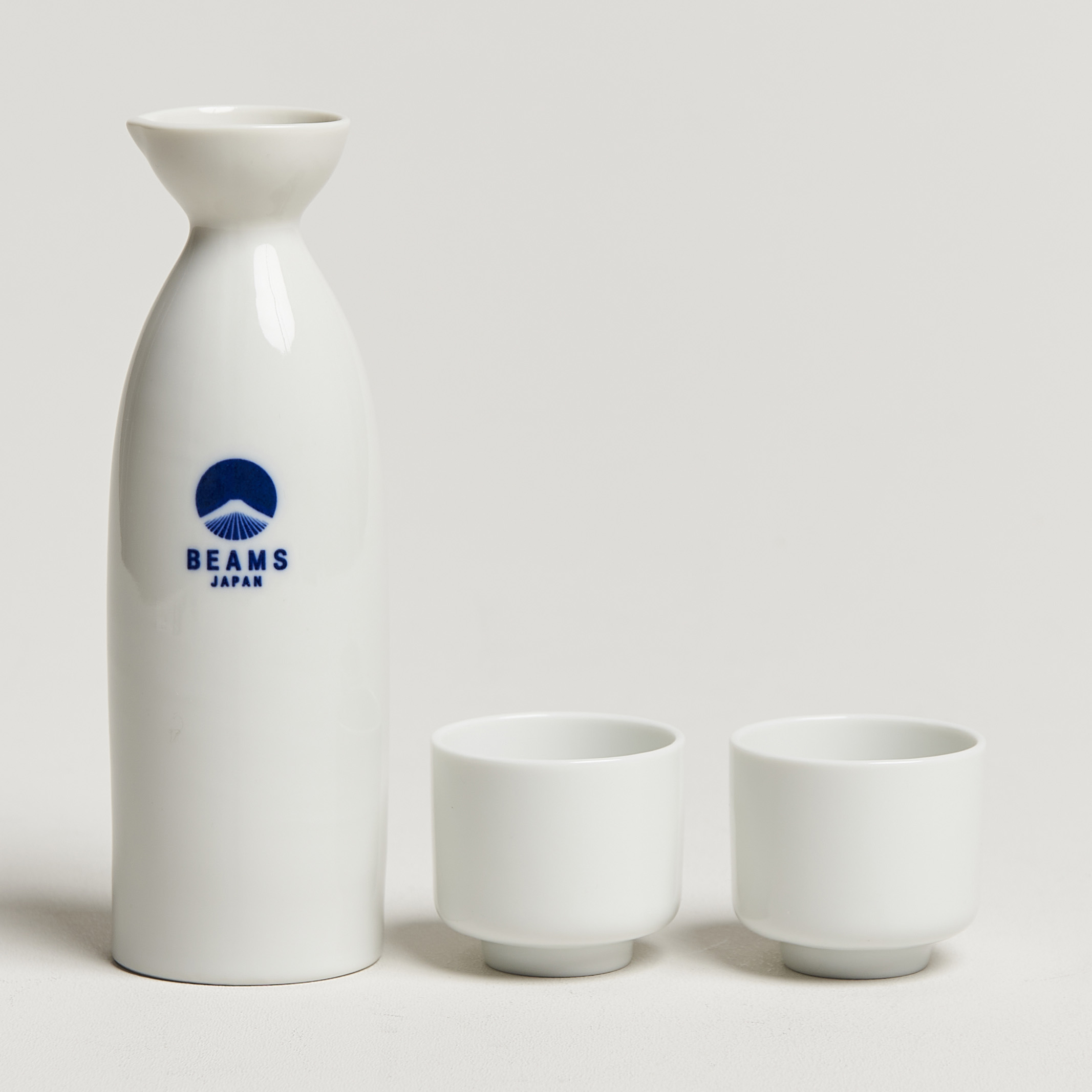Beams Japan Sake Bottle & Cup Set White at CareOfCarl.com