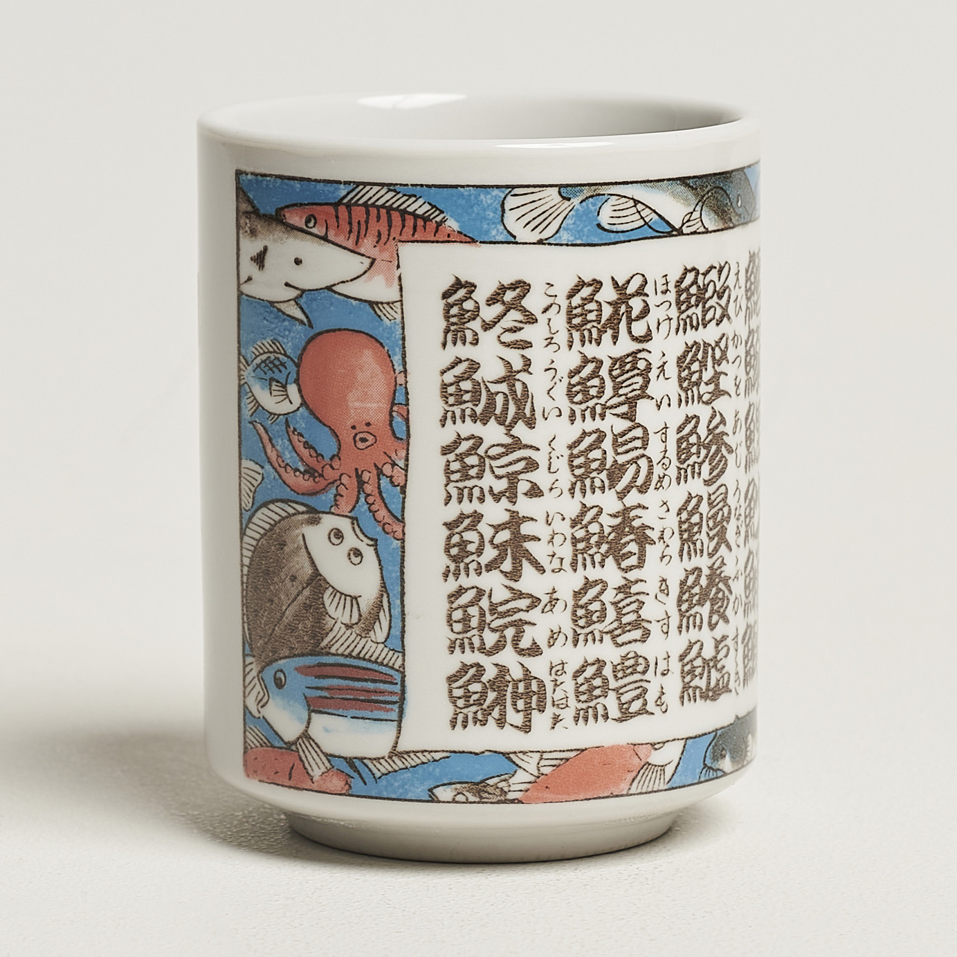 Beams Japan Ceramic Cartoon Cup Fish at CareOfCarl.com