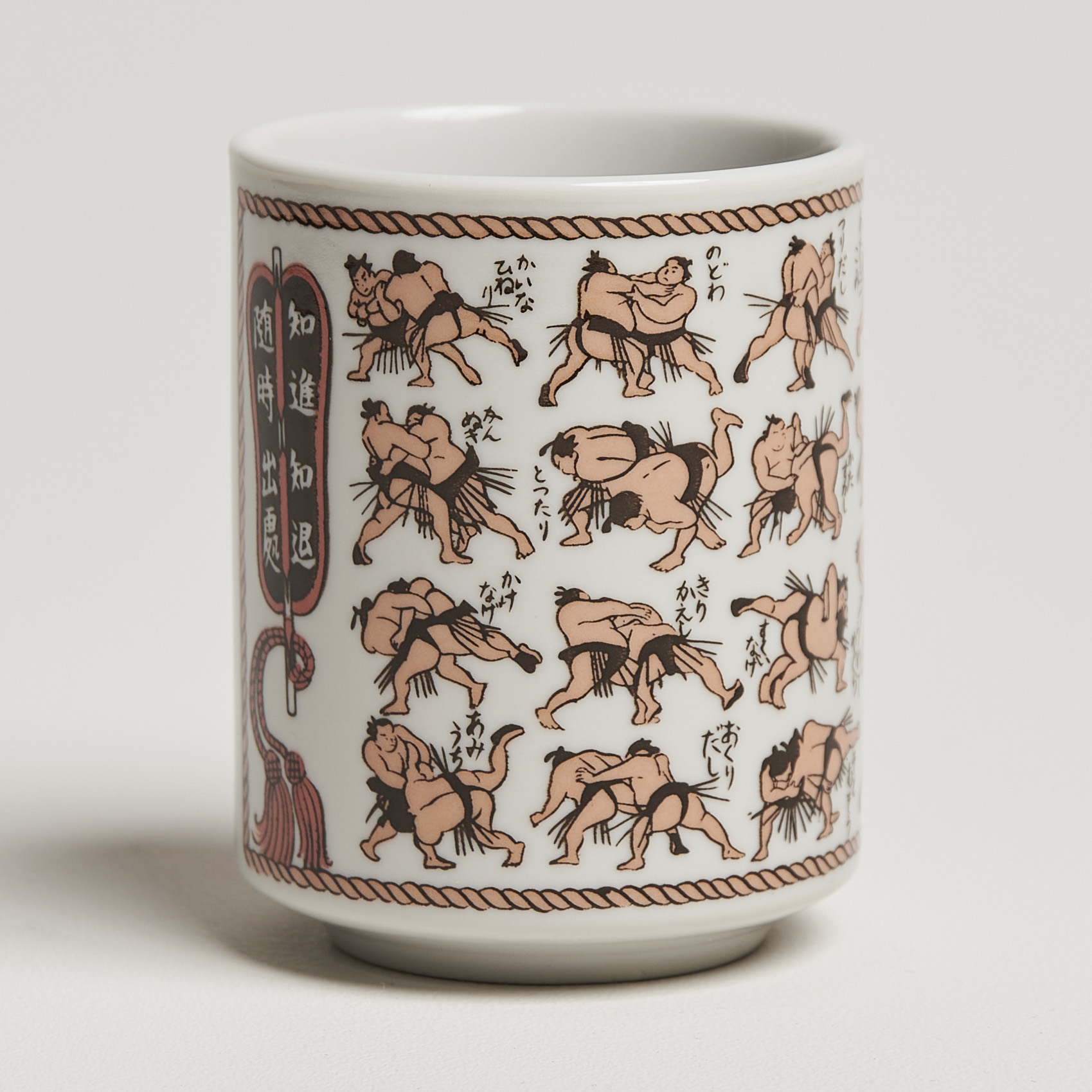 Beams Japan Ceramic Cartoon Cup Sumo at CareOfCarl.com