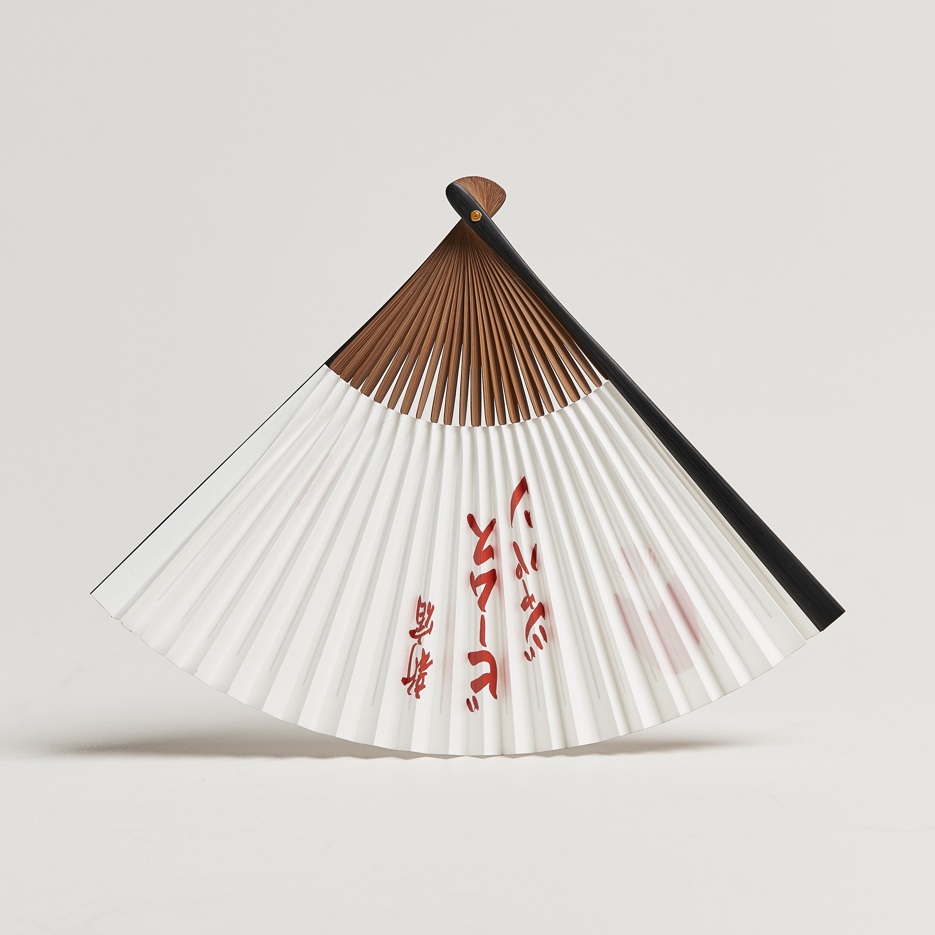Beams Japan Komaruyasumi Folding Fan White at CareOfCarl.com