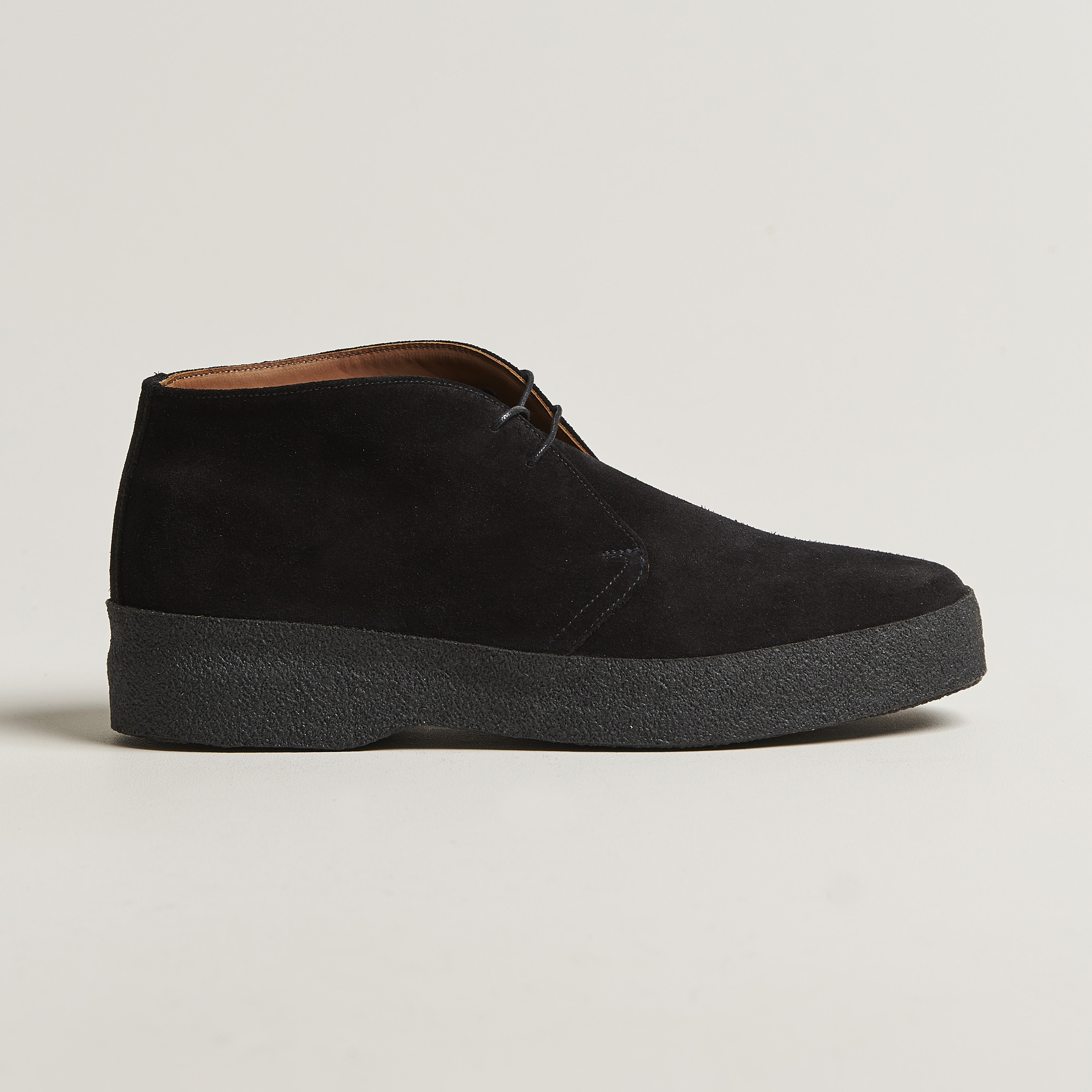 Sanders Sam Chukka Boot Black Suede at CareOfCarl.com