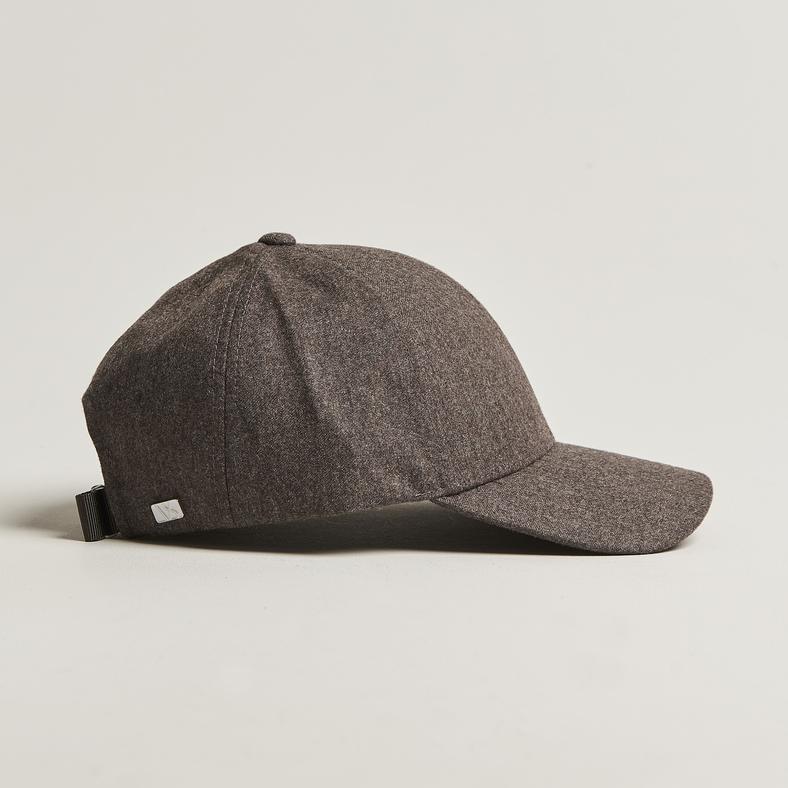 Varsity Headwear Flannel Baseball Cap Taupe Brown at CareOfCarl.com
