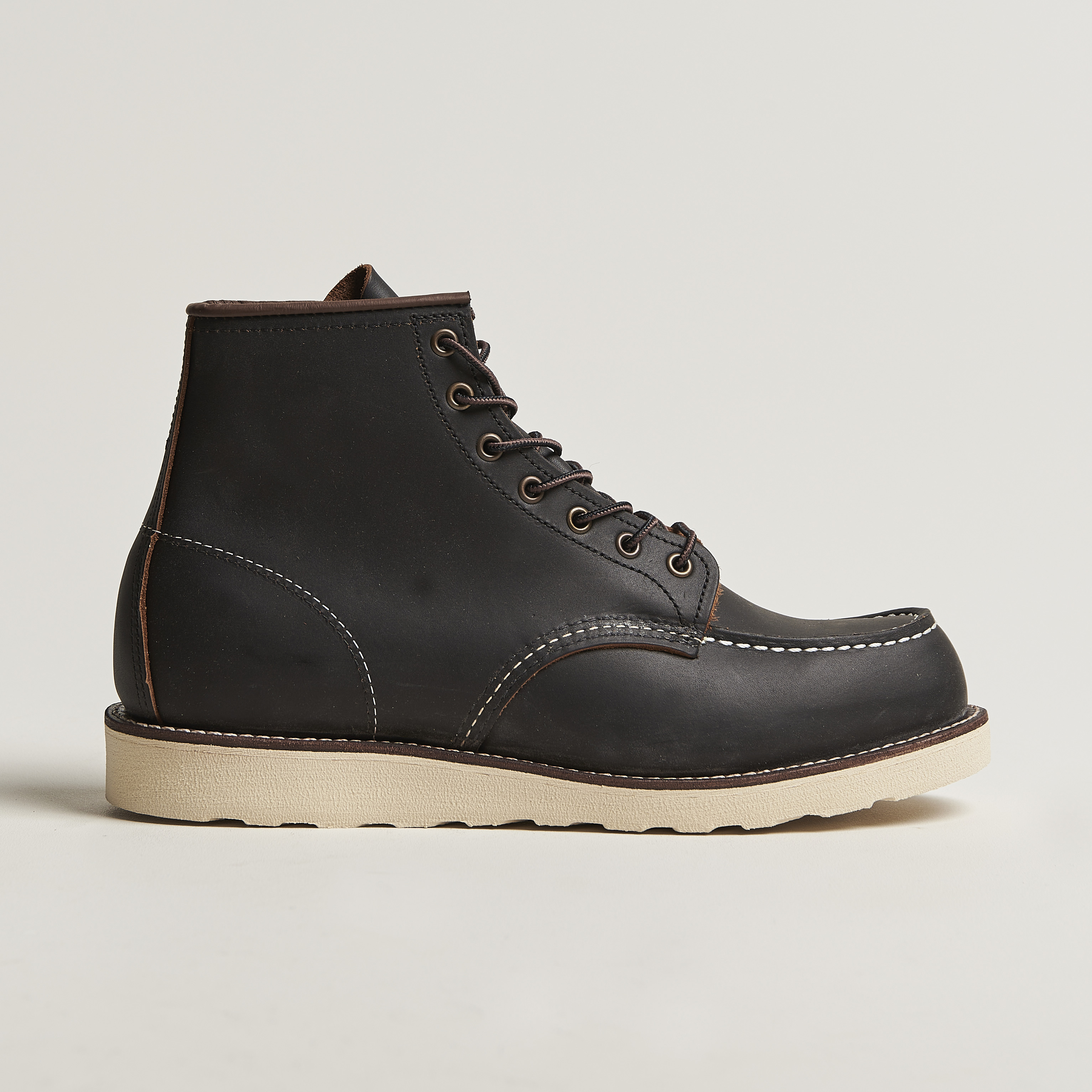 Red Wing Shoes Moc Toe Boot Black Prairie at CareOfCarl.com