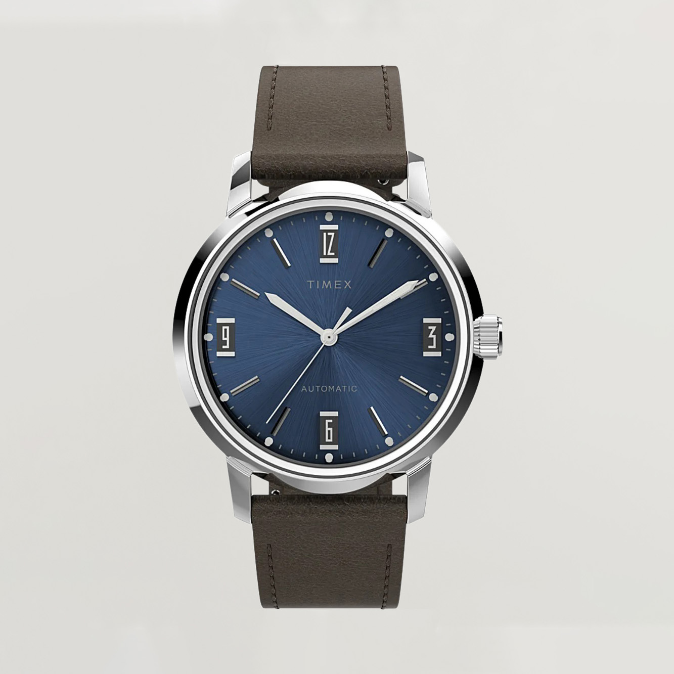 Timex Marlin Automatic 40mm Blue Dial at CareOfCarl.com