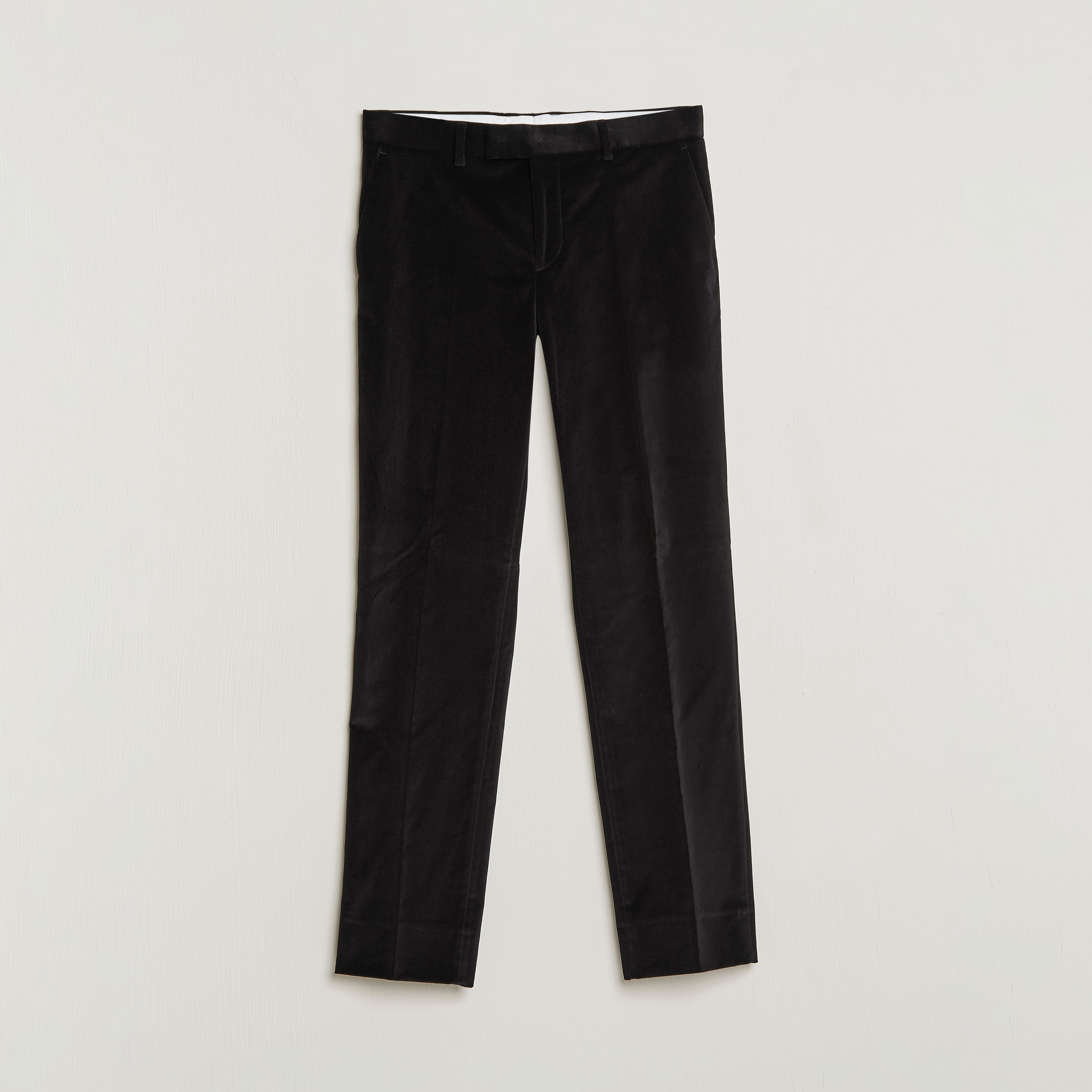 J.Lindeberg Liam Velvet Trousers Black at CareOfCarl.com