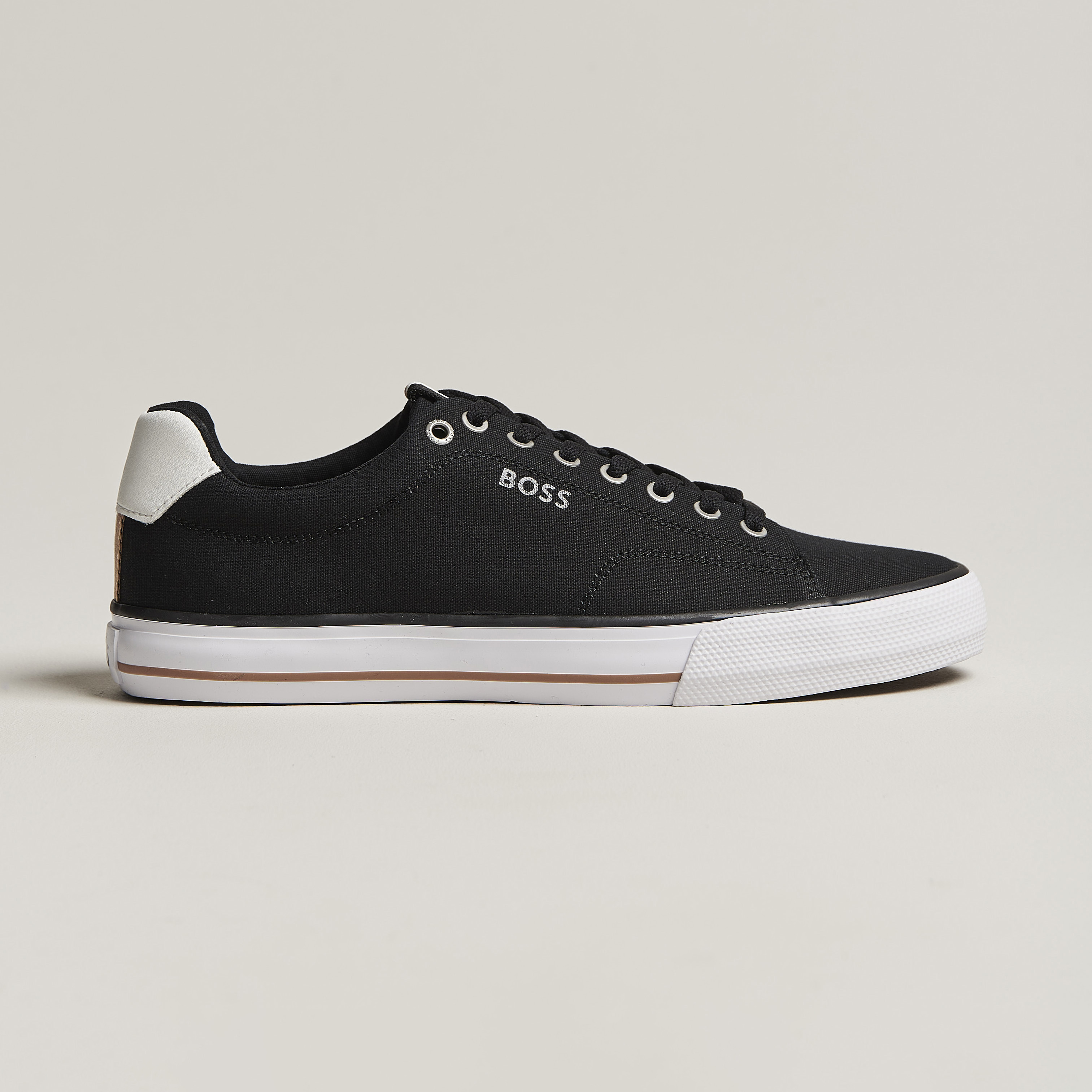 Aiden Canvas Sneaker Black at CareOfCarl.com