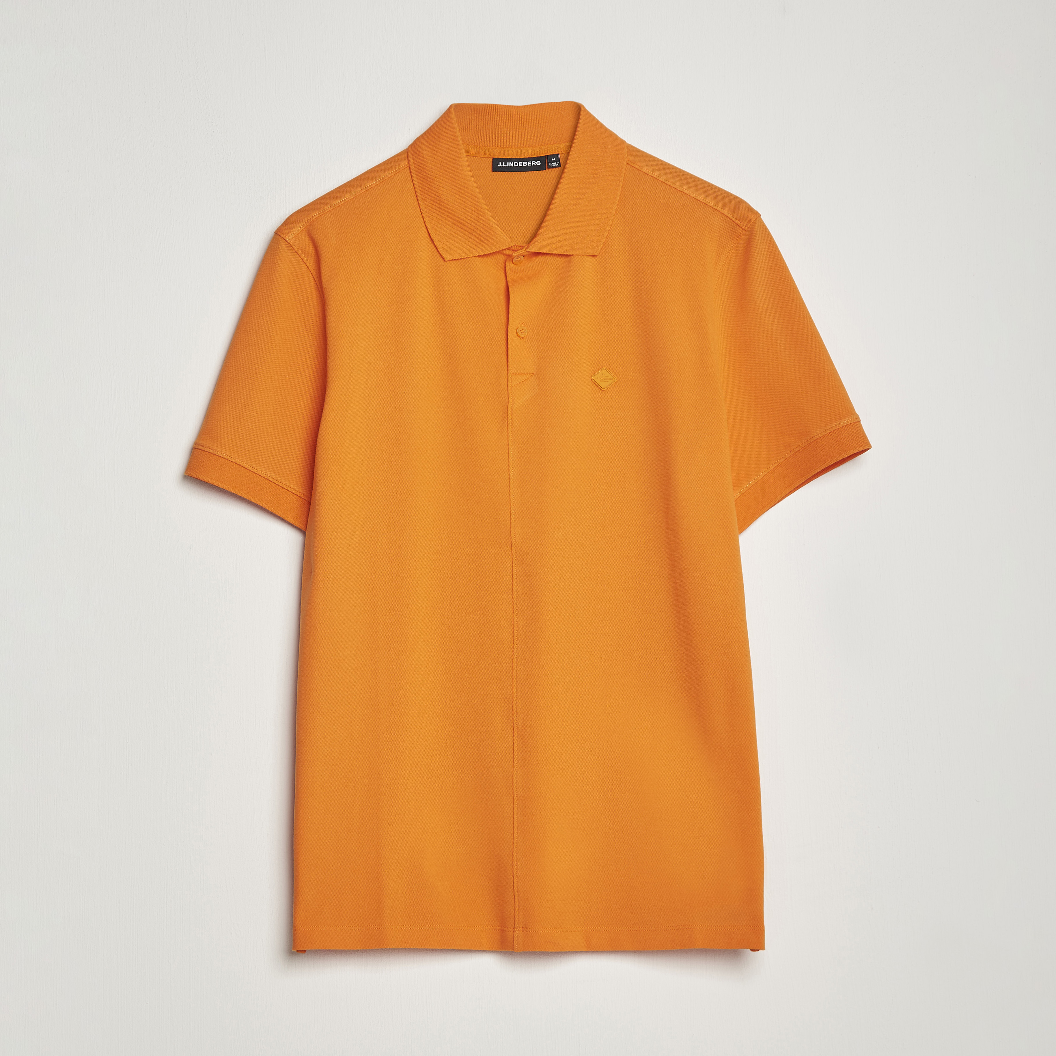J.Lindeberg Rubi Slim Fit Polo Russet Orange at CareOfCarl.com